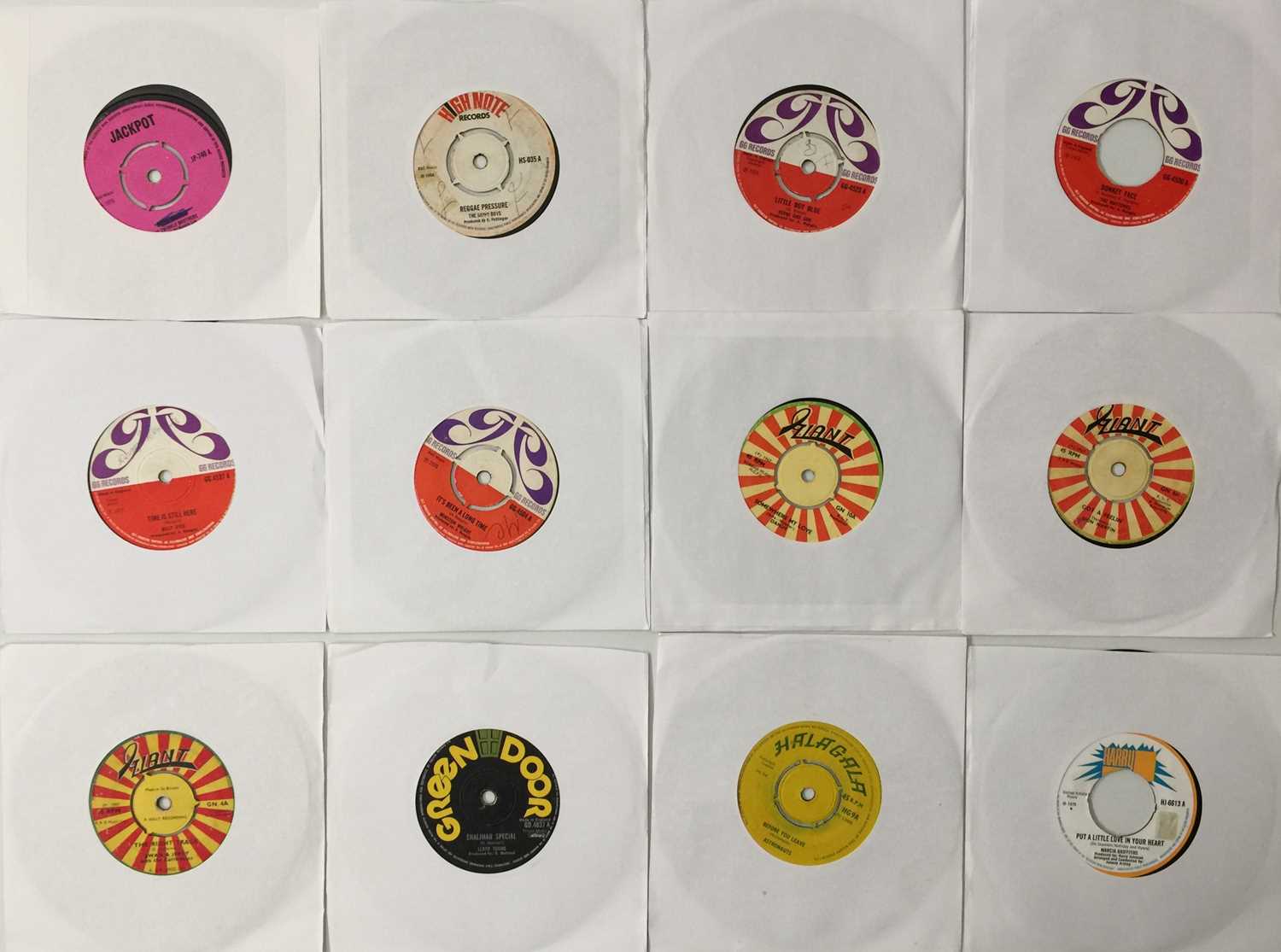 Lot 216 - REGGAE - 7" COLLECTION (BRITISH LABELS G TO