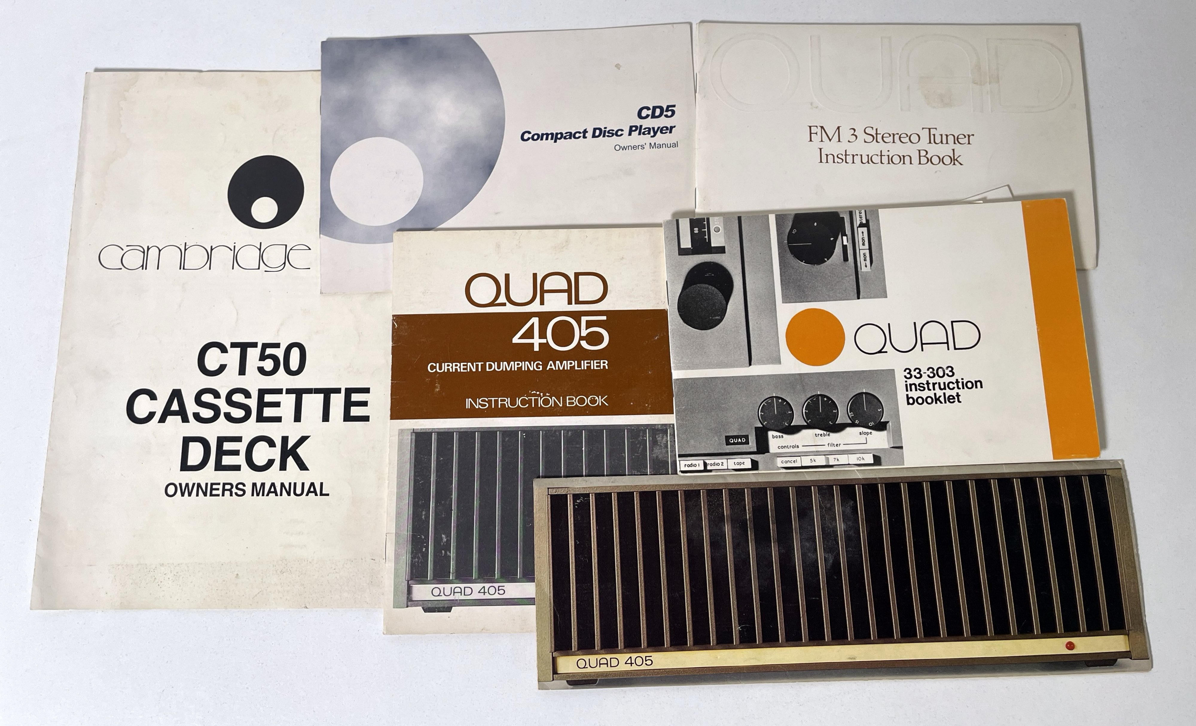 Lot 18 - QUAD HI-FI EQUIPMENT.