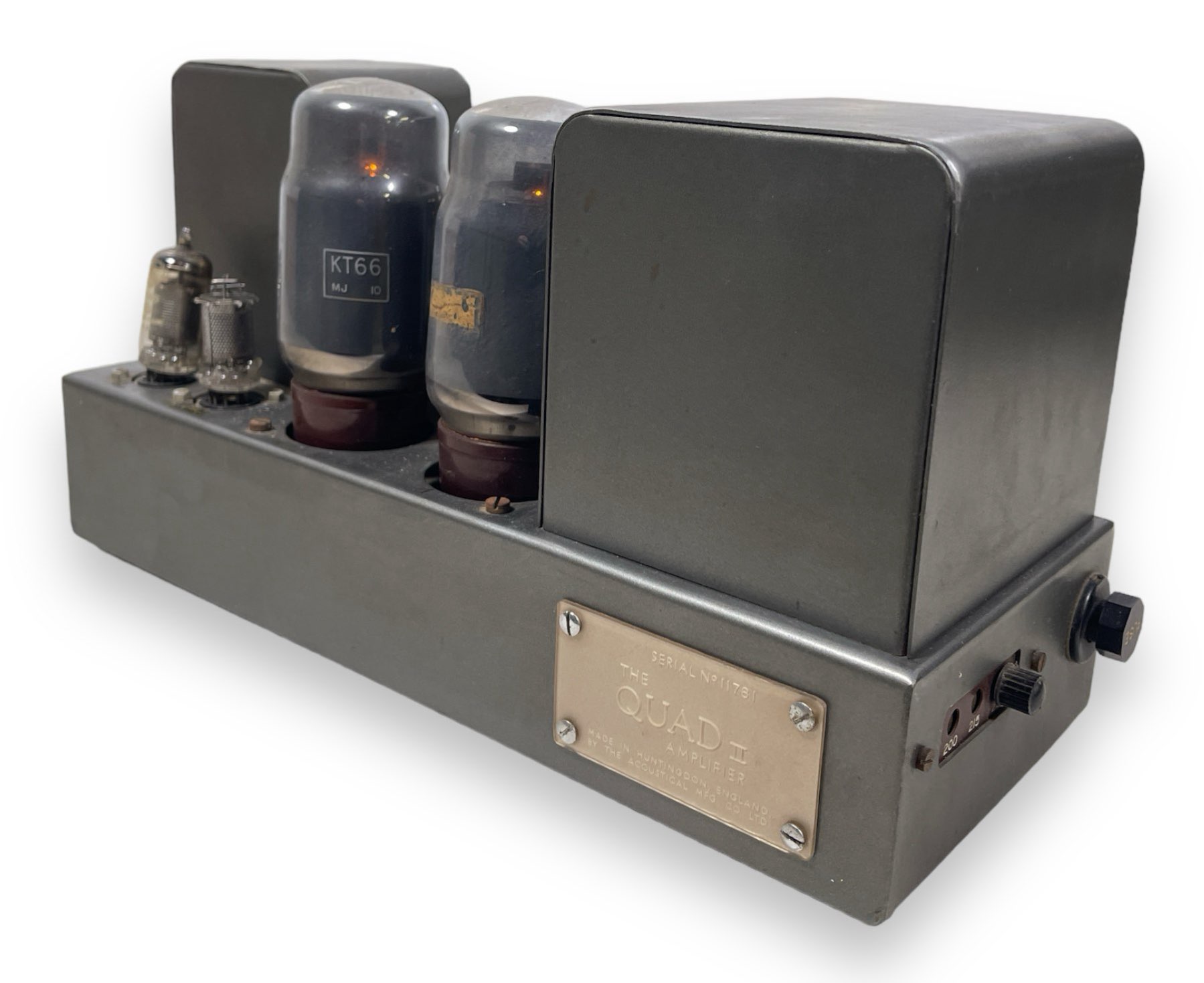 Lot 19 - QUAD - THE QUAD II AMPLIFIER (VALVE AMP).