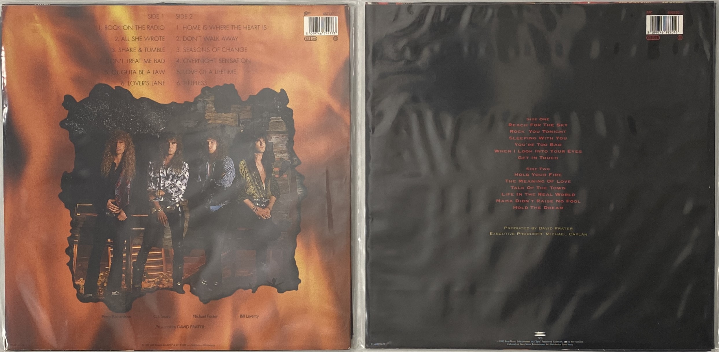 Lot 666 - FIREHOUSE - LP RARITIES PACK