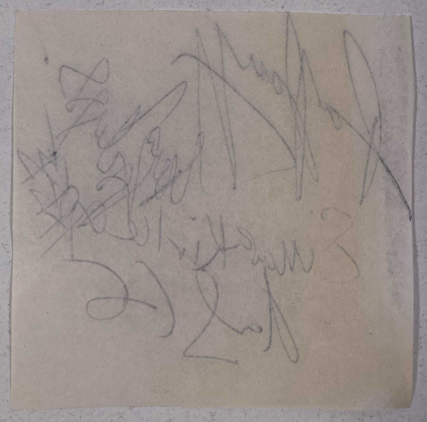 Lot 267 - FREE - FULLY SIGNED PAGE.