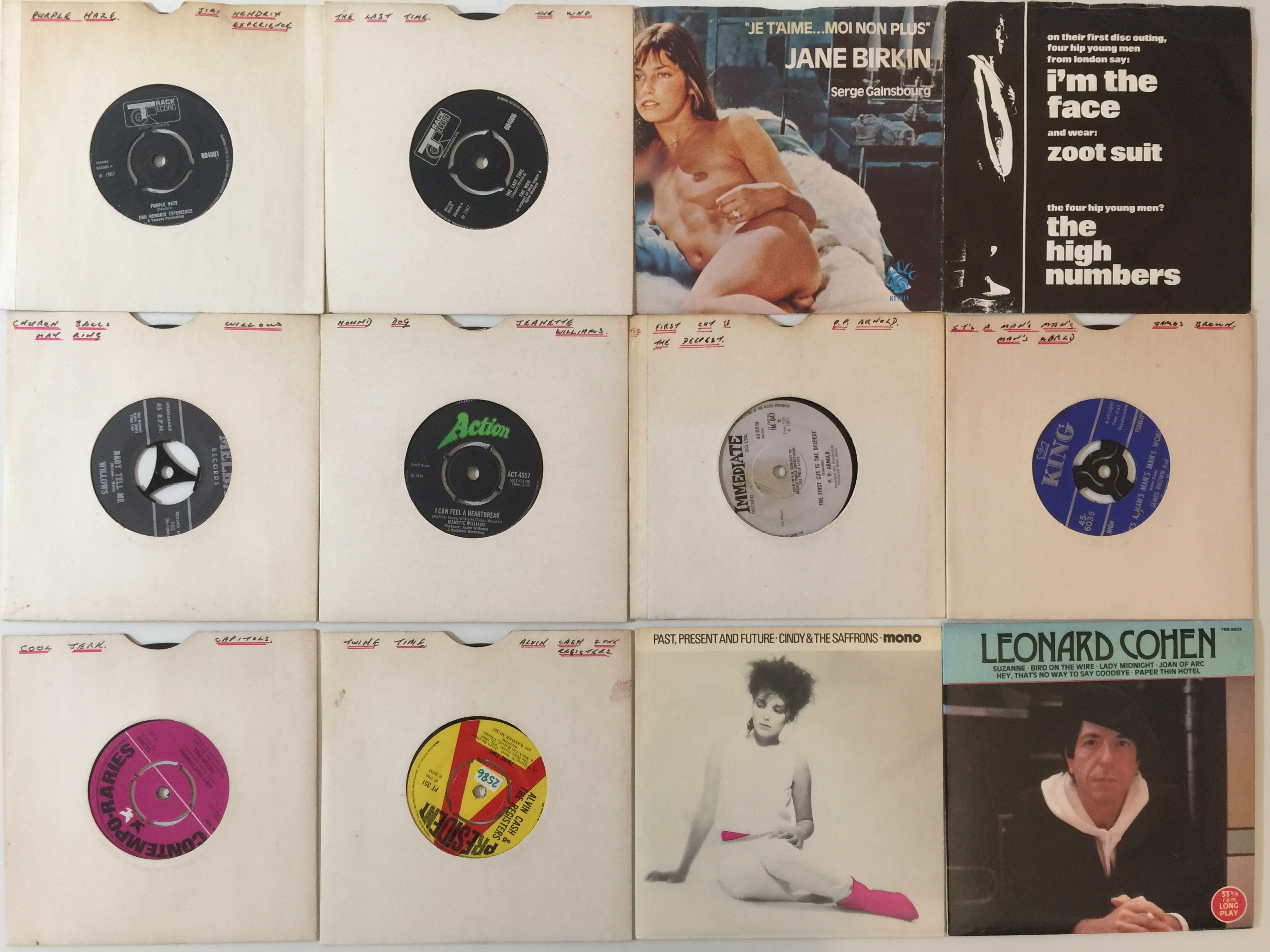 Lot 1225 - 'INDEPENDENT' 7" LABELS (LARGELY 60s/70s
