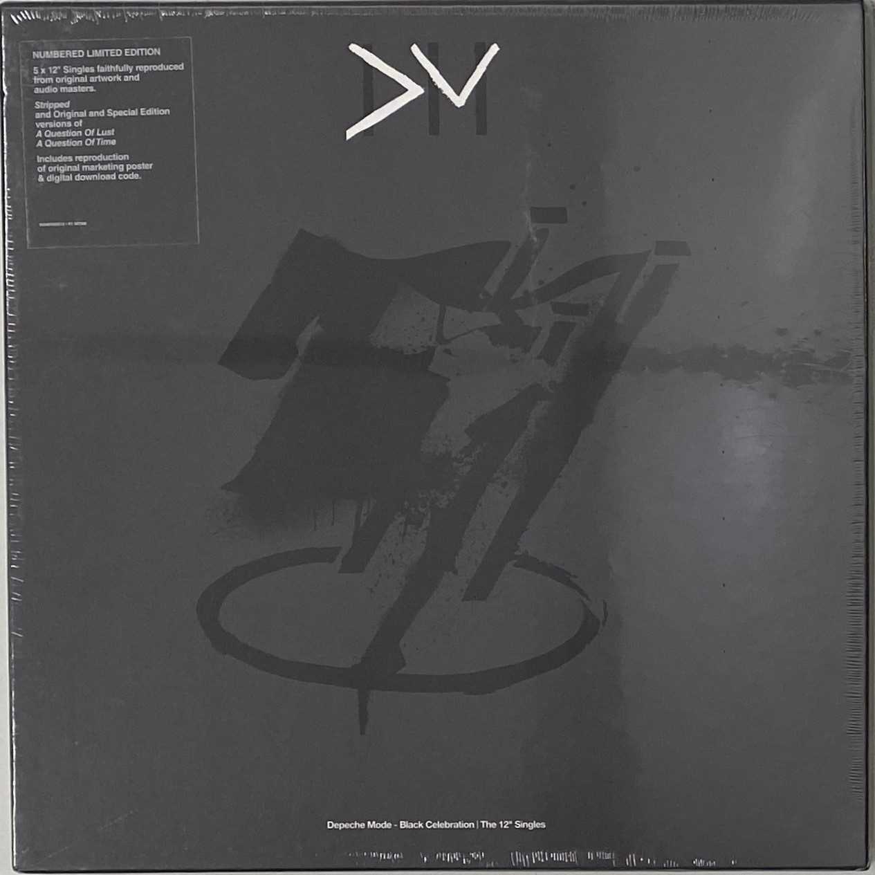 Lot 723 - DEPECHE MODE - BLACK CELEBRATION BOX SET