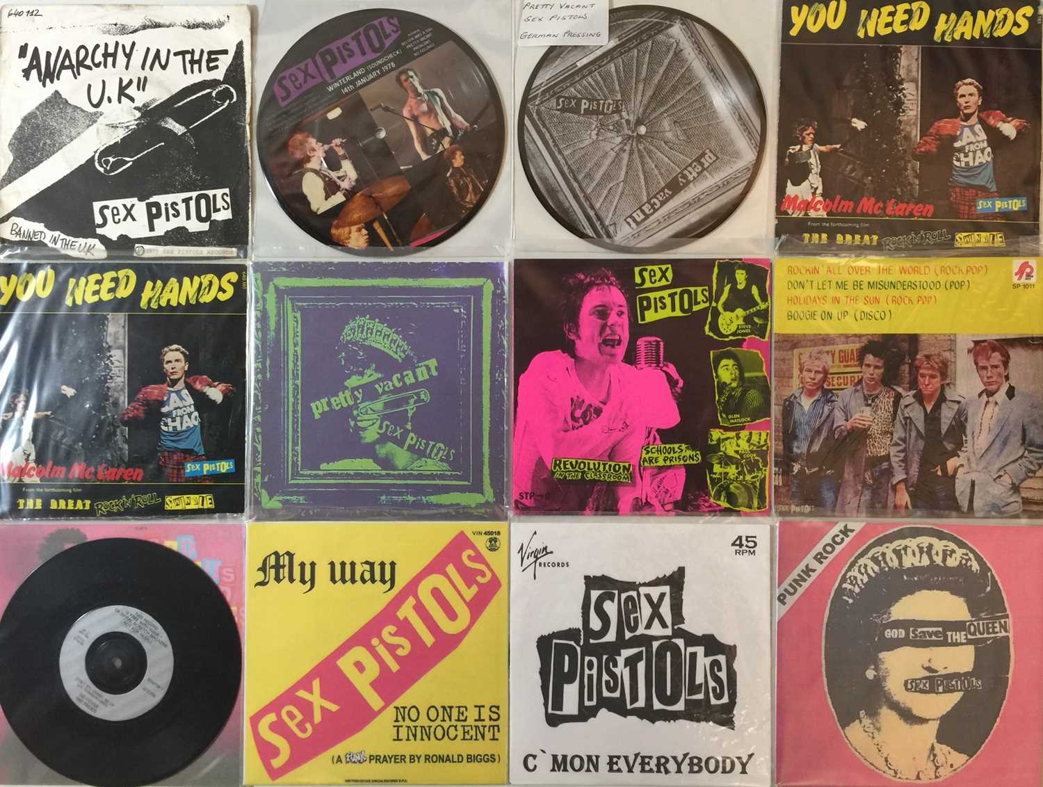 Lot 950 Sex Pistols Overseas Private 7