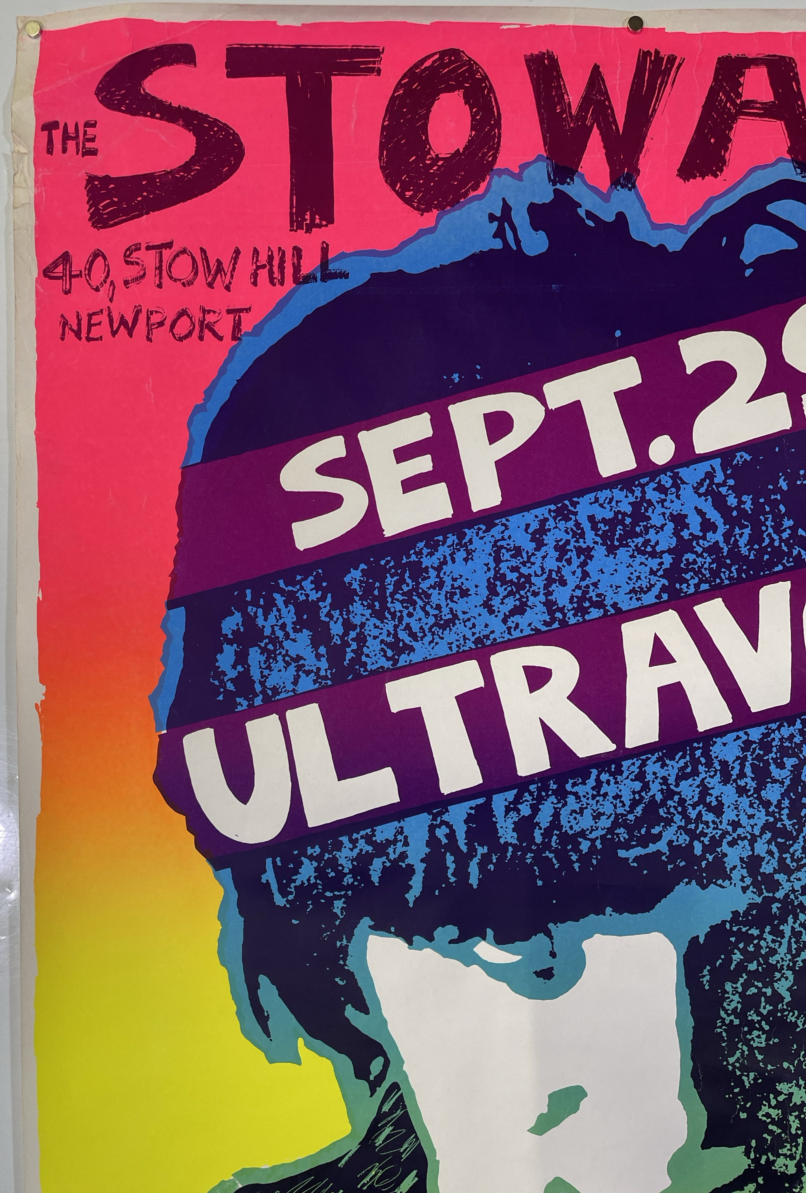 Lot 34 - ULTRAVOX - ORIGINAL AND RARE 1978 NEWPORT