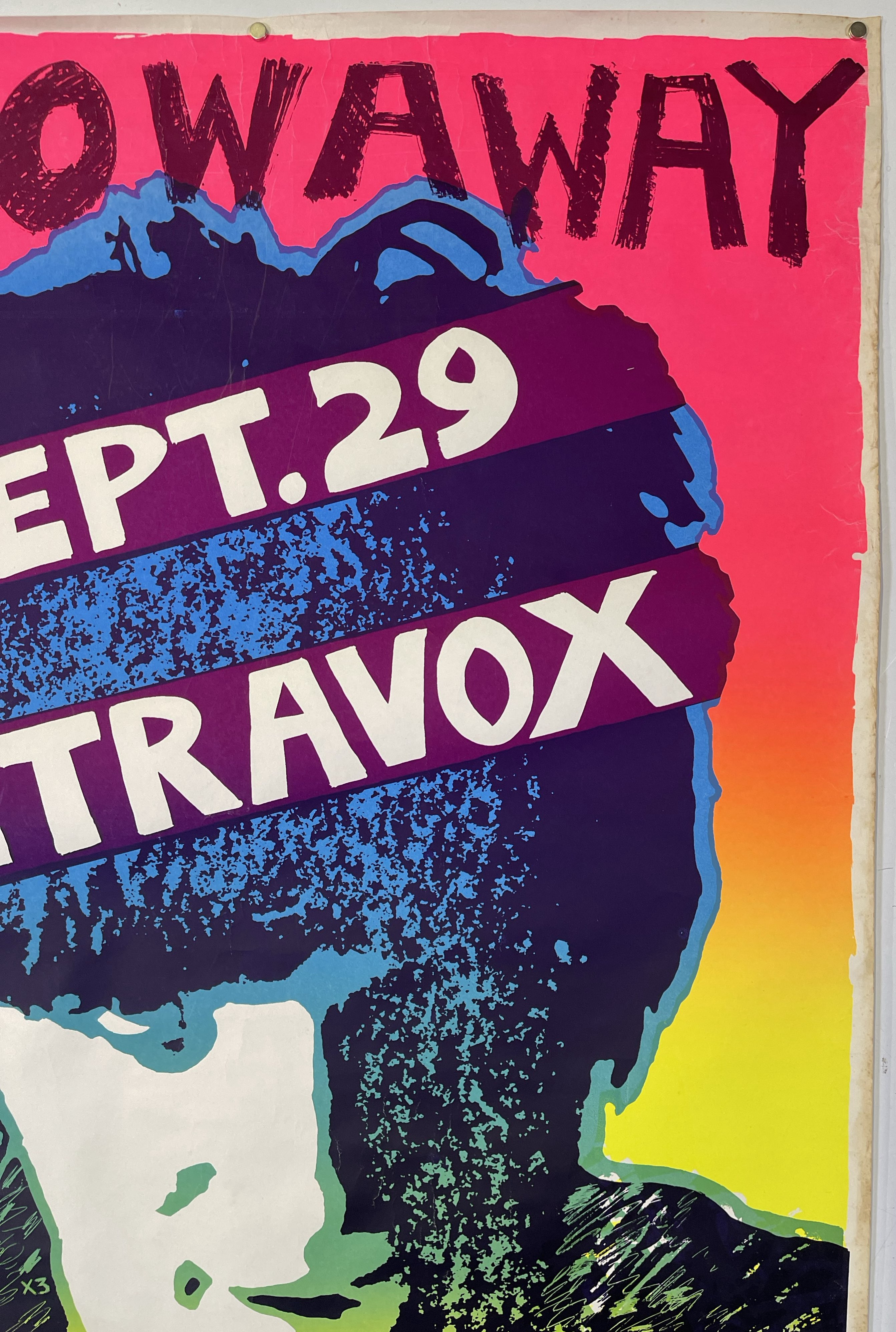 Lot 34 - ULTRAVOX - ORIGINAL AND RARE 1978 NEWPORT