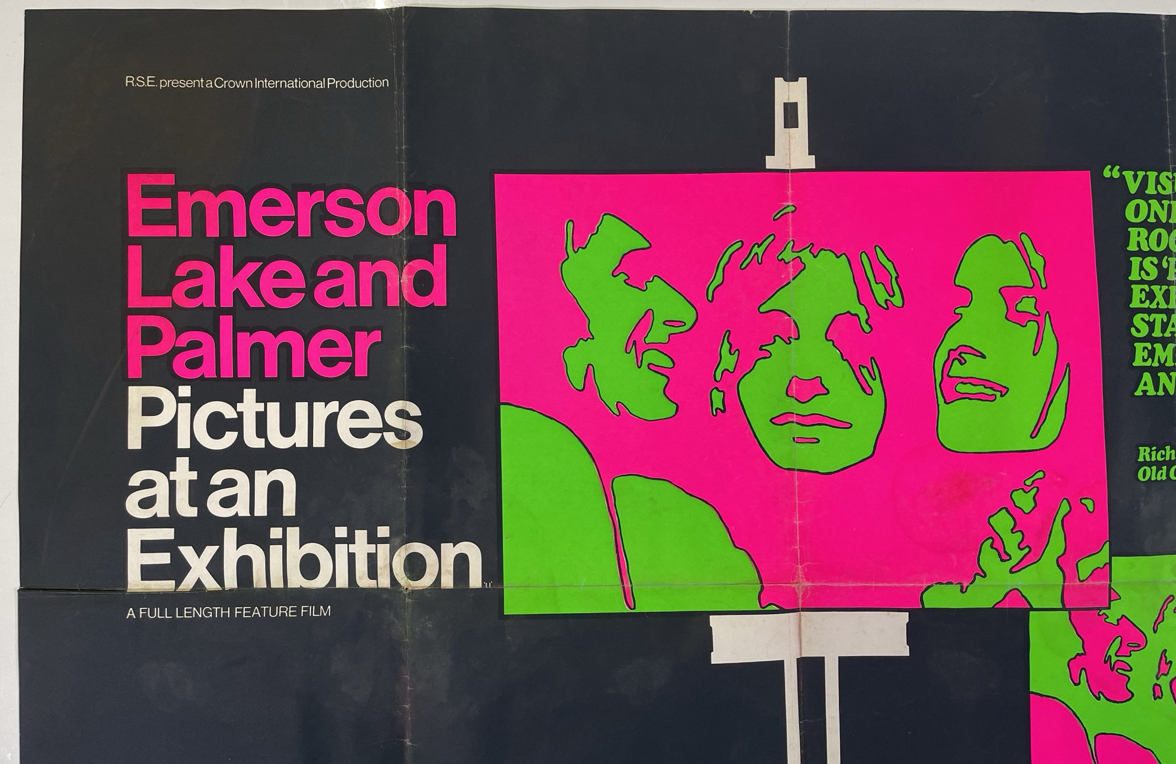 Lot 213 - EMERSON, LAKE AND PALMER - PICTURES FROM AN