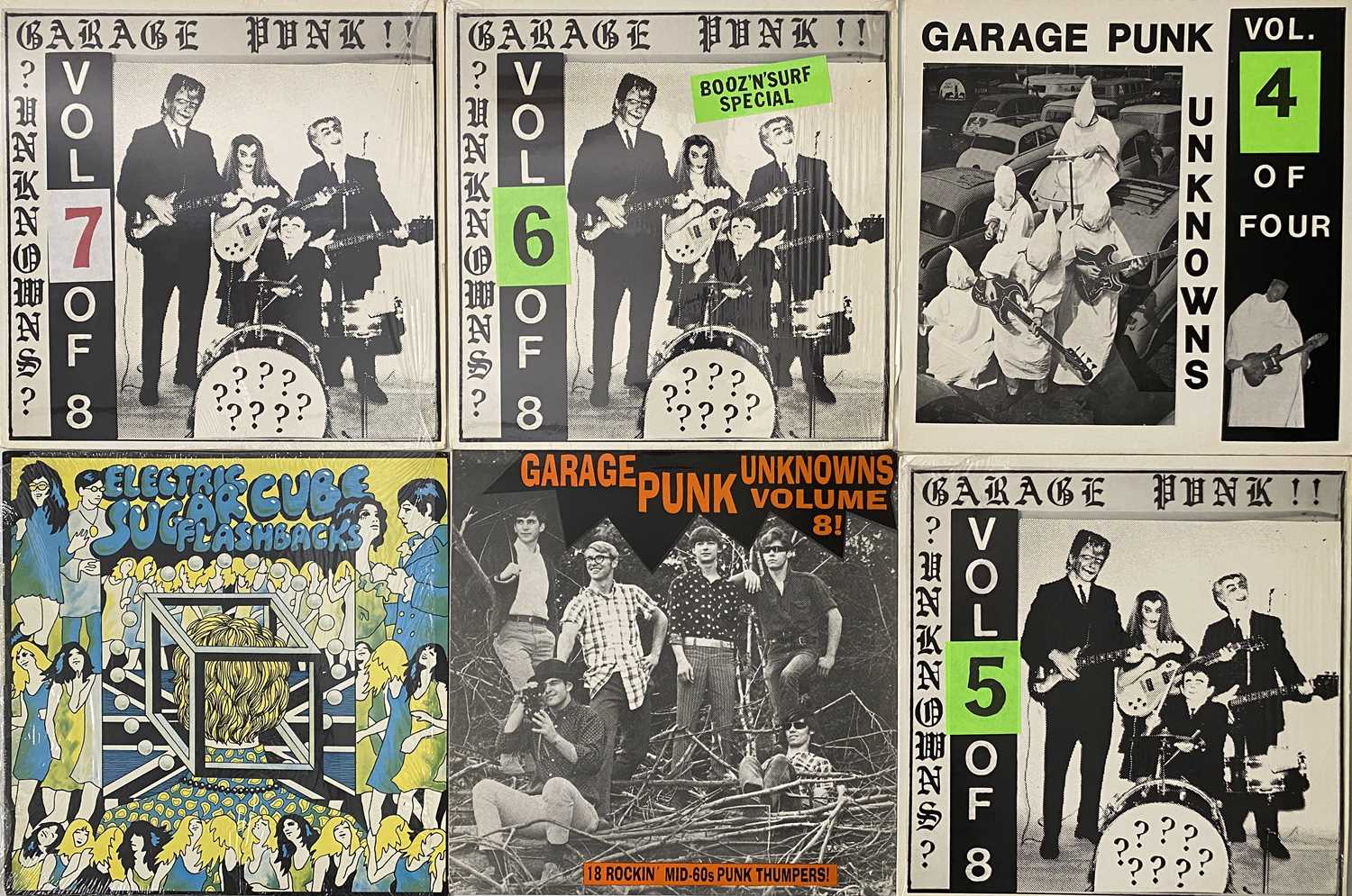 Lot 627 - PSYCH/ GARAGE - LP COMPILATIONS