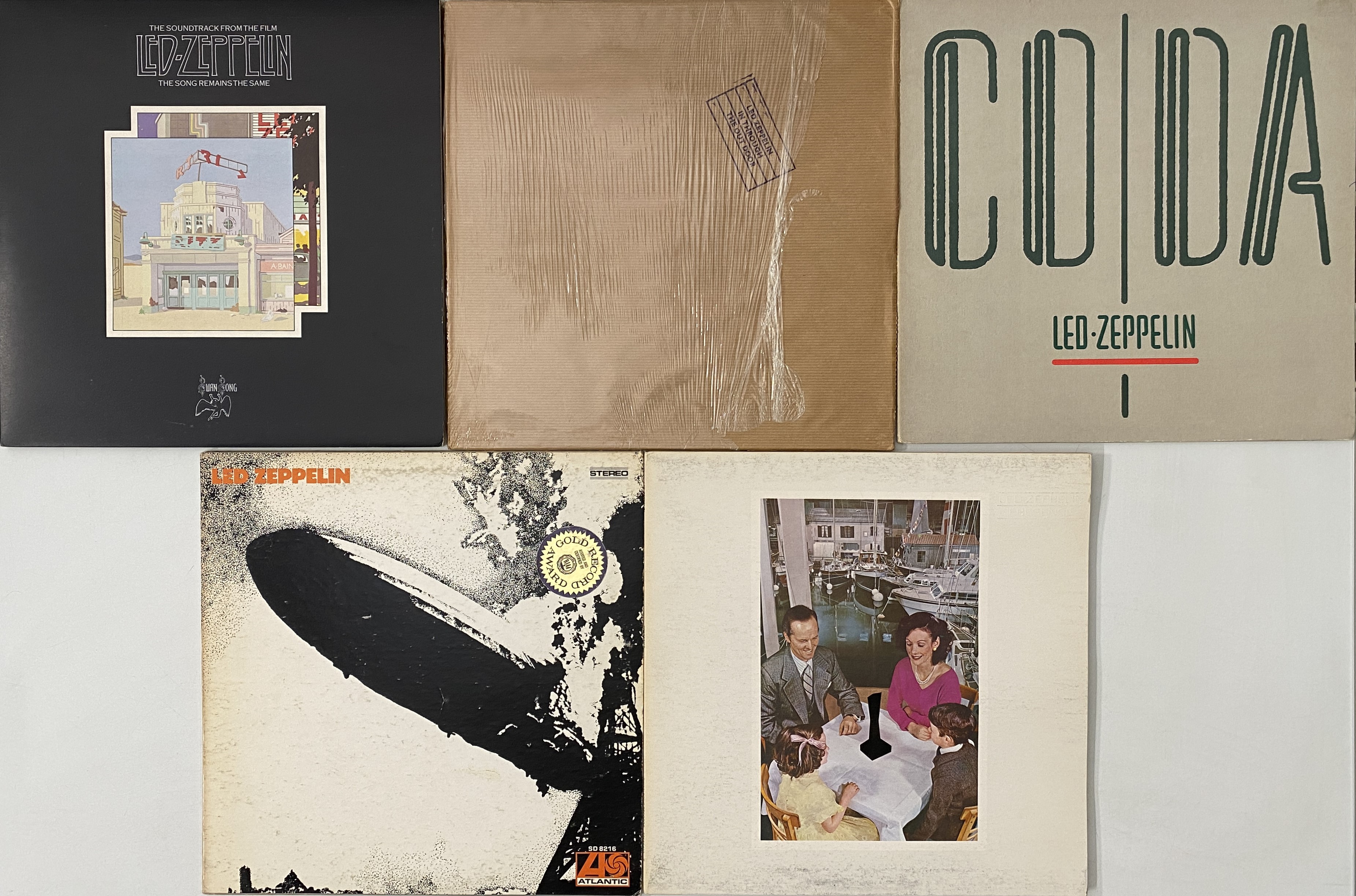 Lot 645 - LED ZEPPELIN - LP PACK