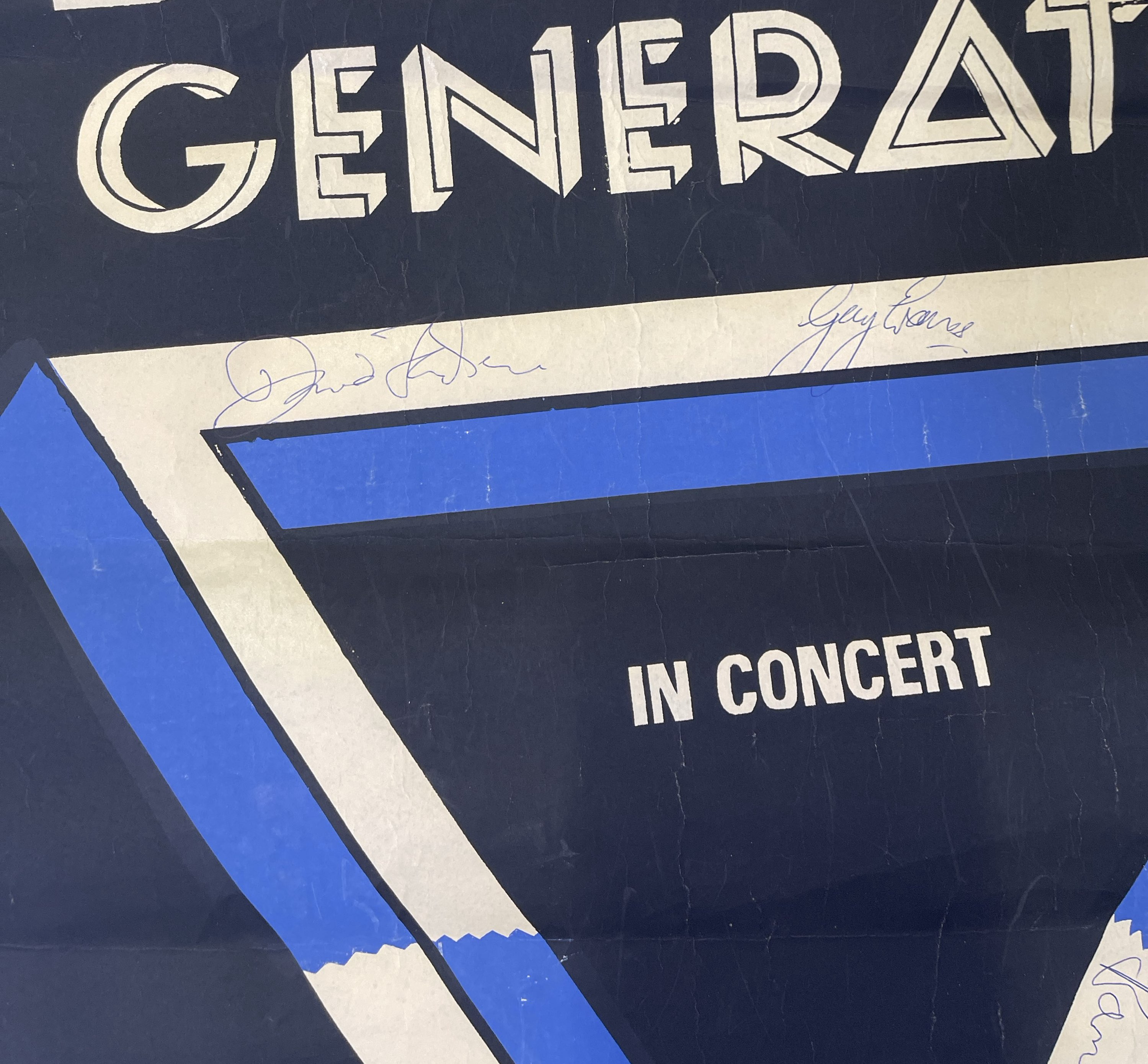Lot 278 - VAN DER GRAFF GENERATOR - SIGNED 1975