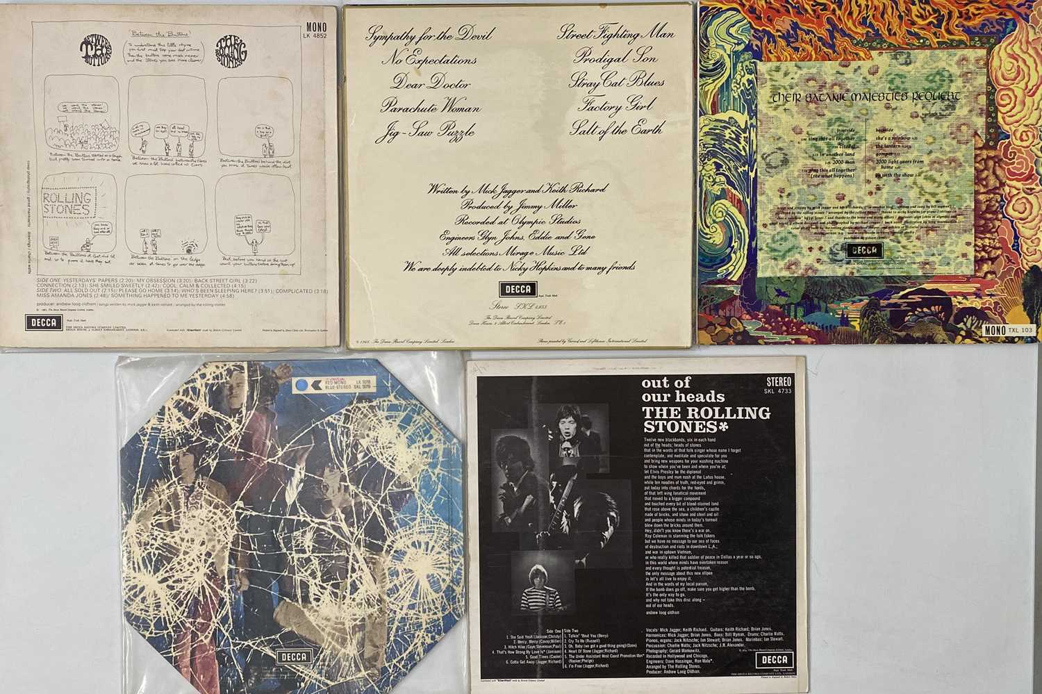 Lot 747 - ROLLING STONES - LP PACK