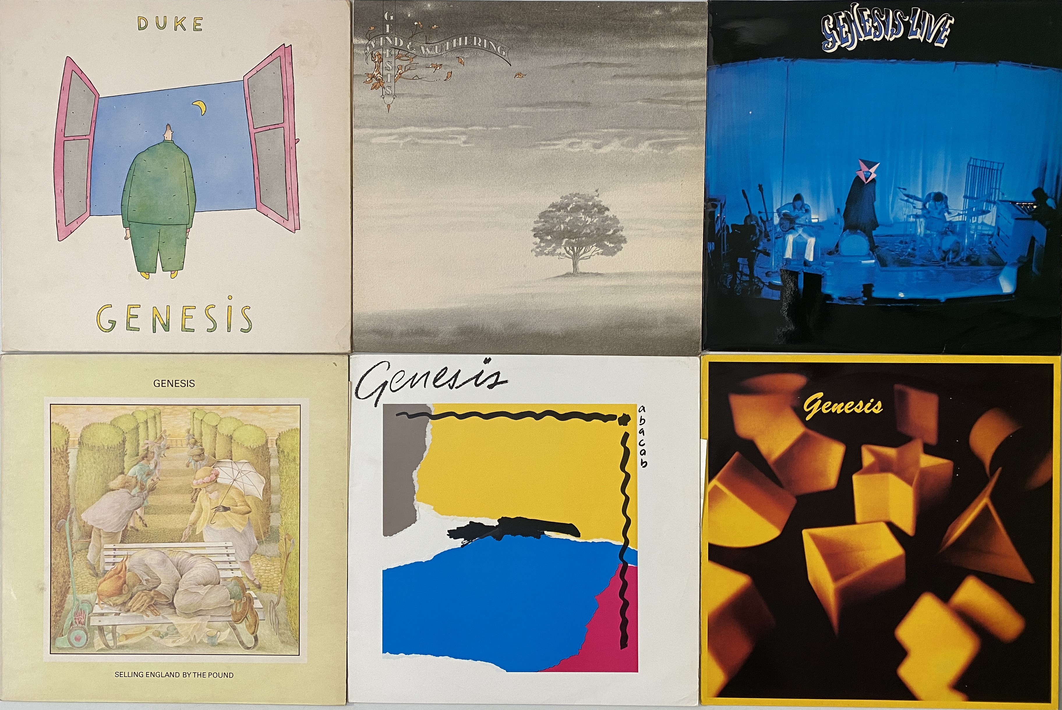 Lot 807 - GENESIS AND RELATED - LP PACK