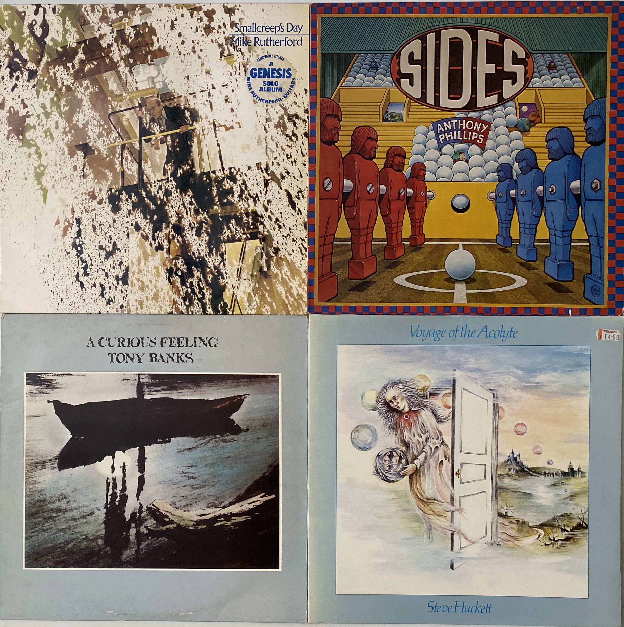 Lot 807 - GENESIS AND RELATED - LP PACK