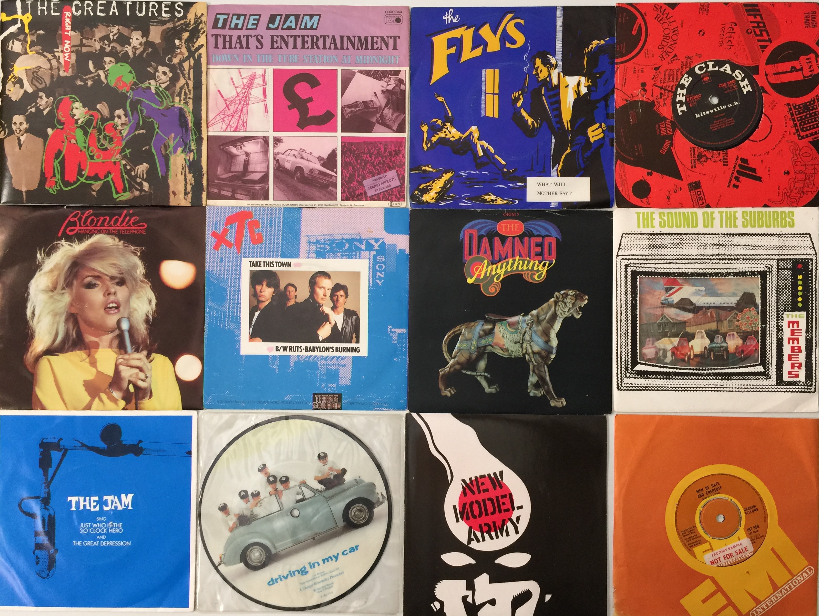 Lot 763 - PUNK / NEW WAVE - 7" COLLECTION