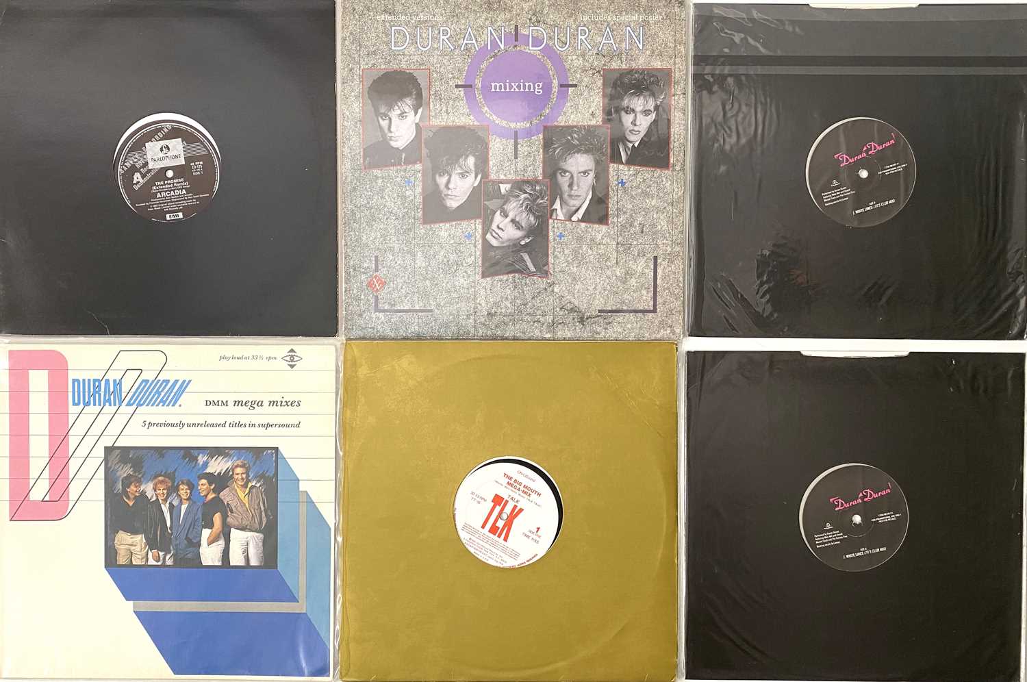 Lot 780 - DURAN DURAN / RELATED - 12" COLLECTION