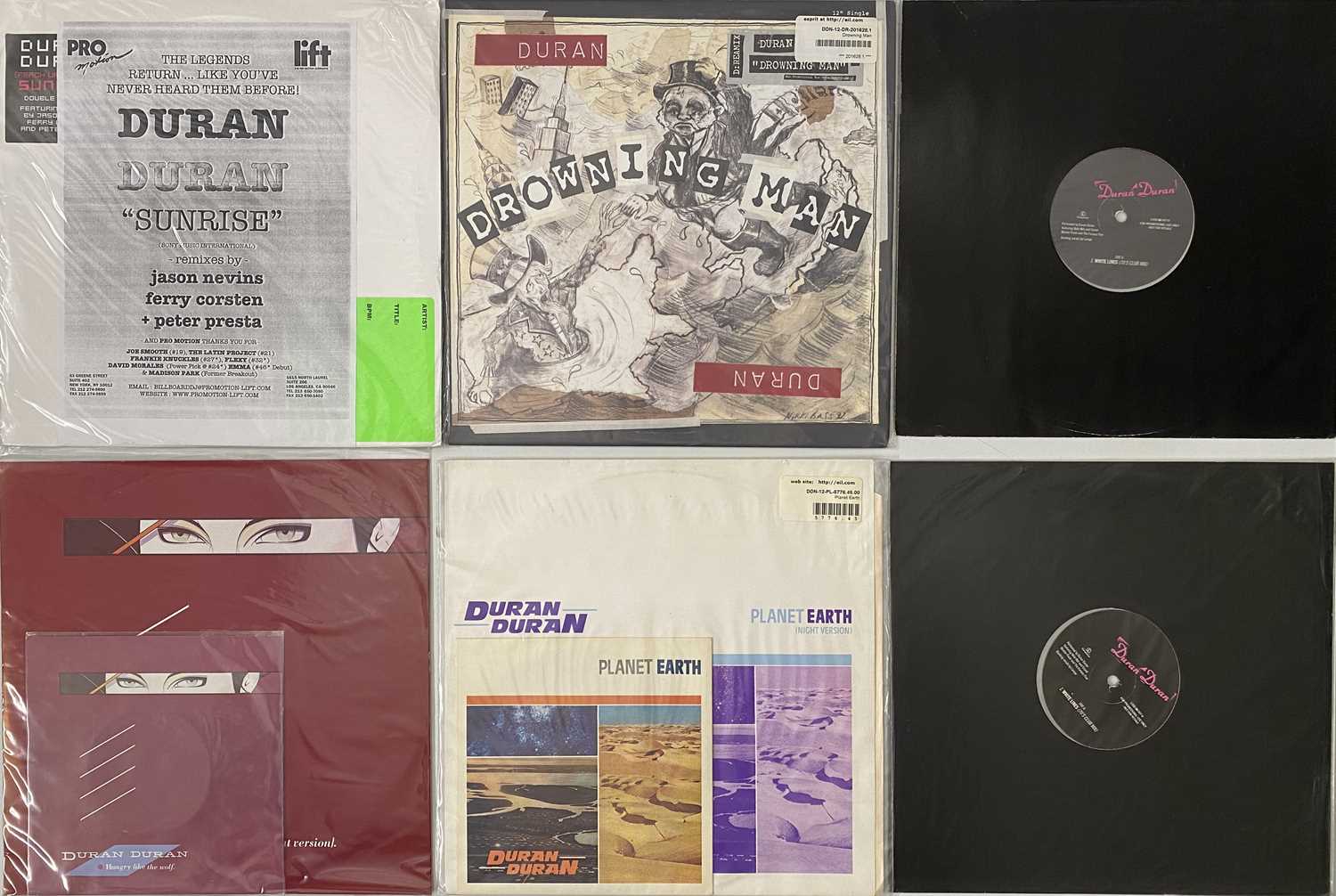 Lot 781 - DURAN DURAN / RELATED - 12" COLLECTION