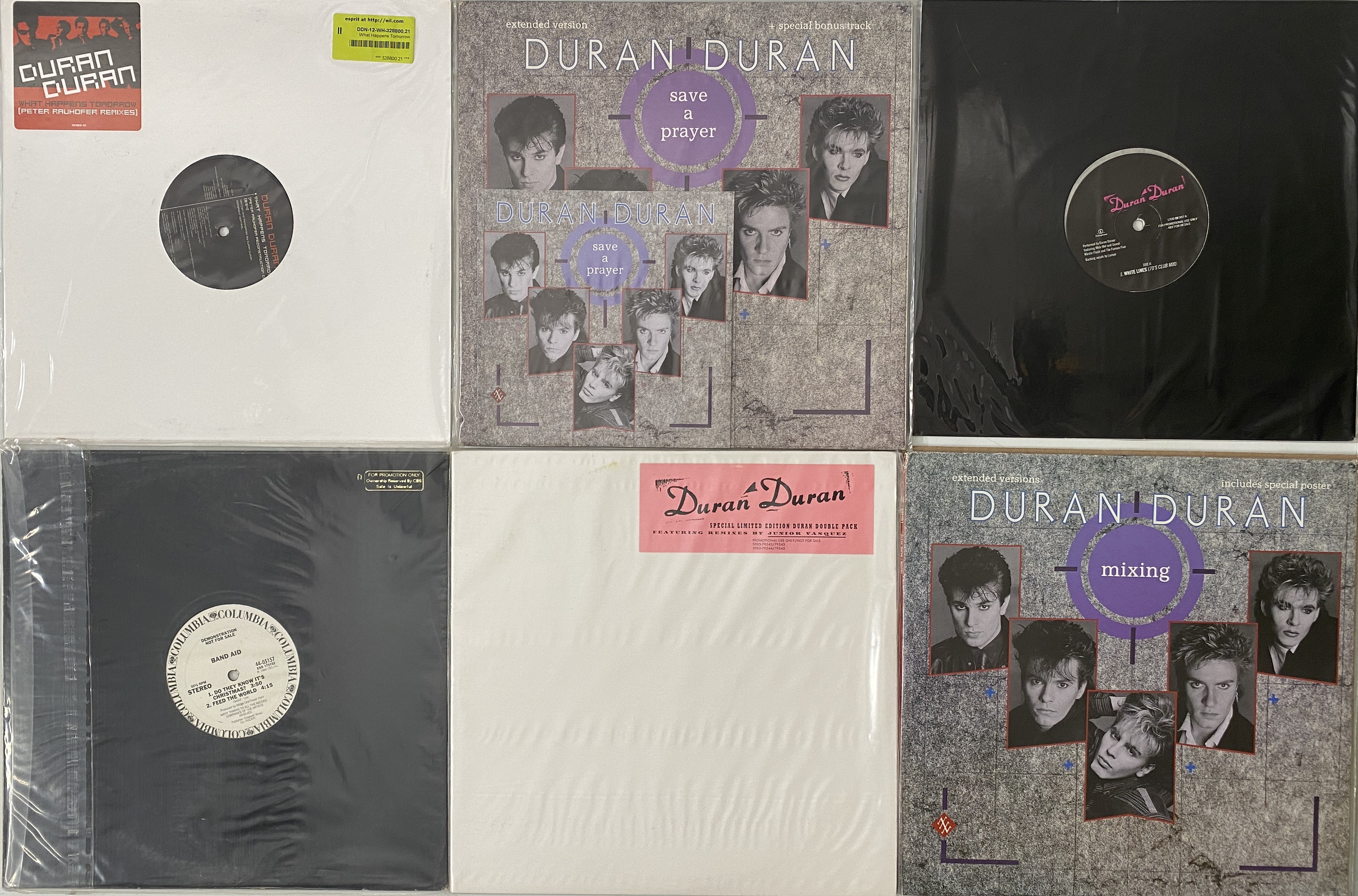 Lot 782 - DURAN DURAN / RELATED - 12" COLLECTION