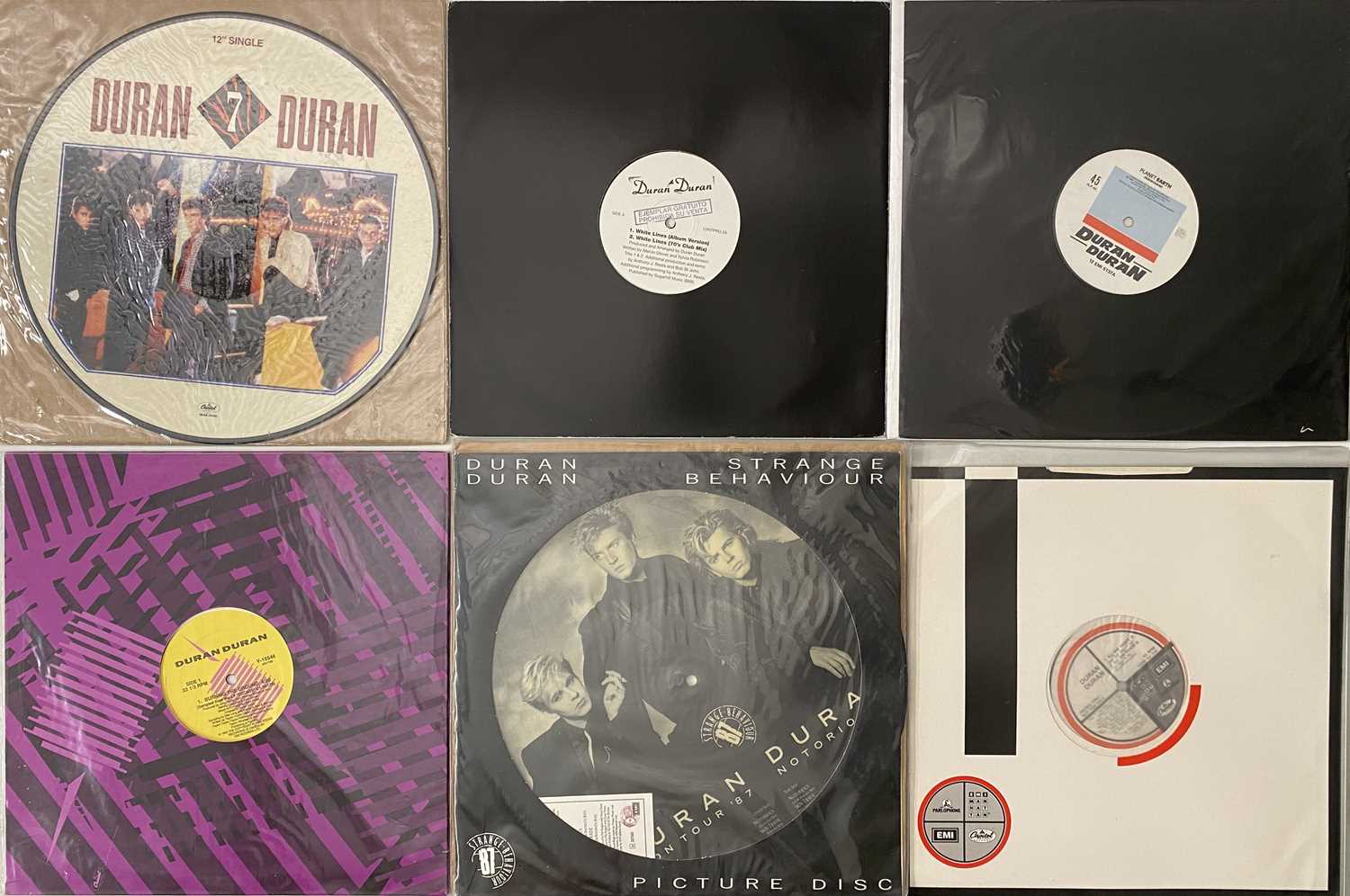 Lot 782 - DURAN DURAN / RELATED - 12" COLLECTION