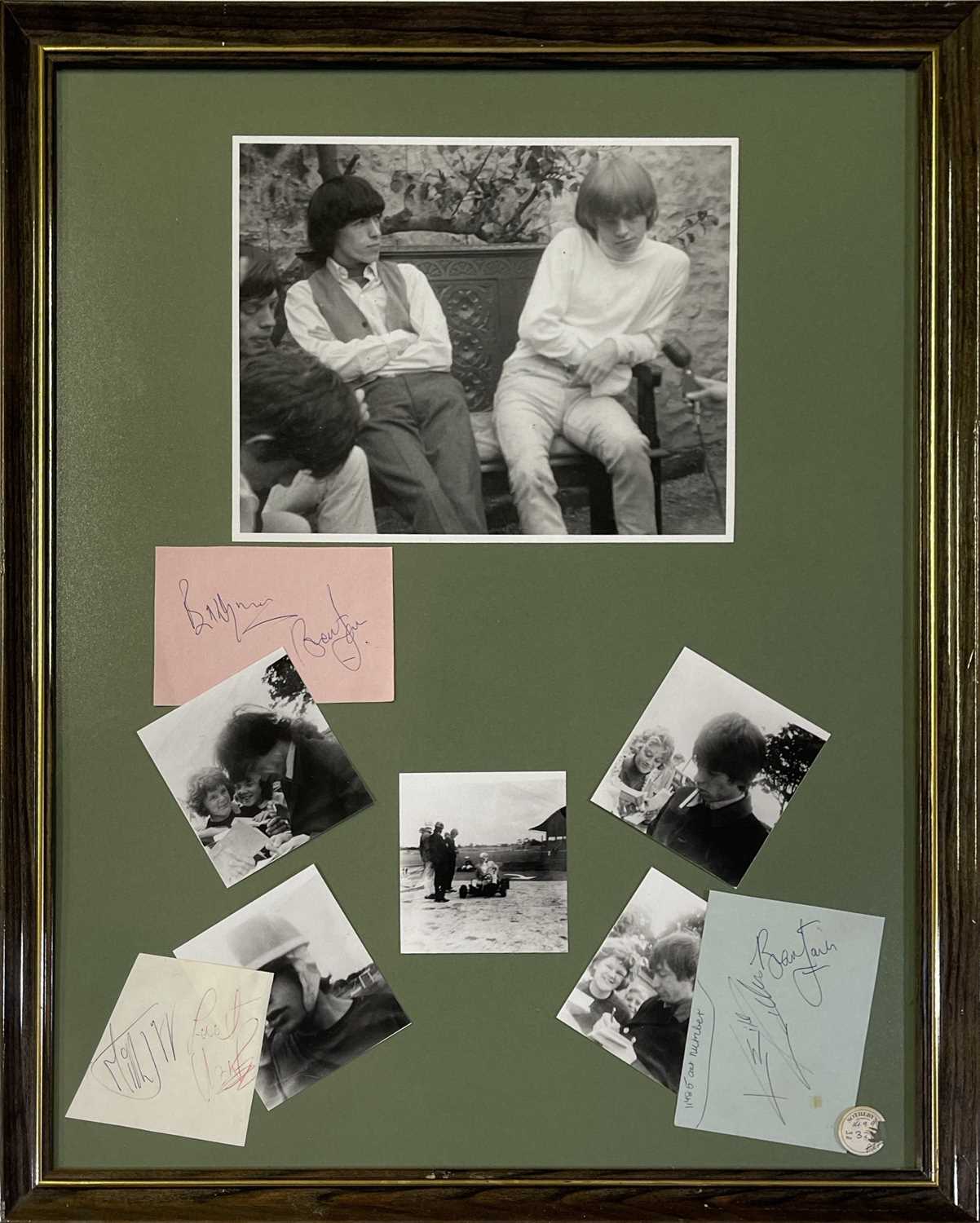 Lot 381 - THE ROLLING STONES - SIGNED PAGES AND