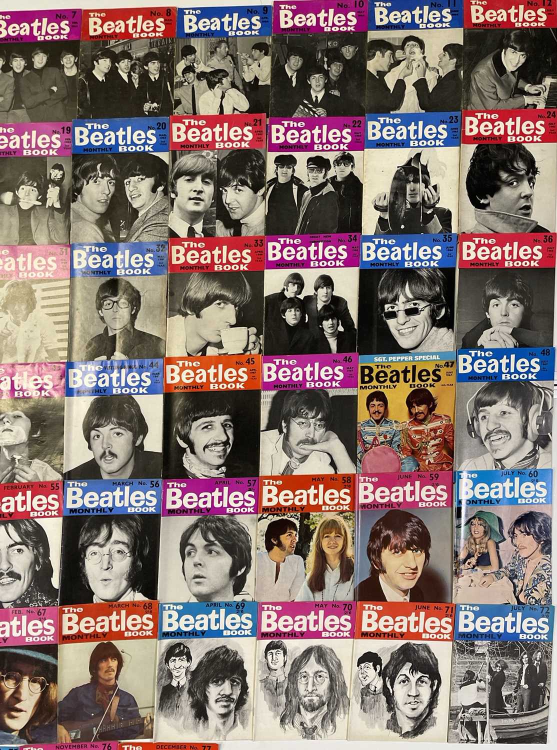 Lot 396 - THE BEATLES - FULL SET OF ORIGINAL MONTHLY
