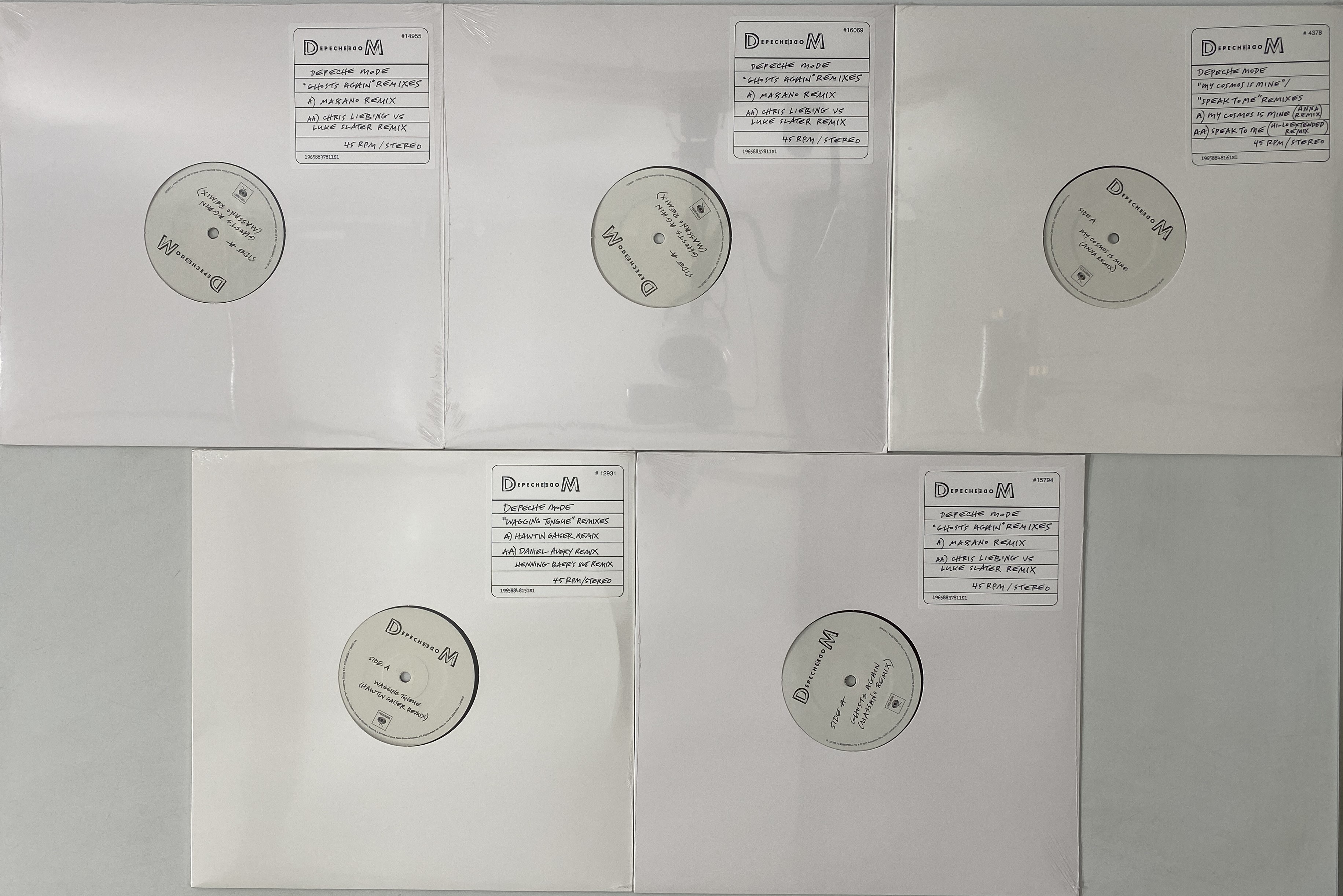 Lot 789 - DEPECHE MODE - NEW / SEALED - LP COLLECTION