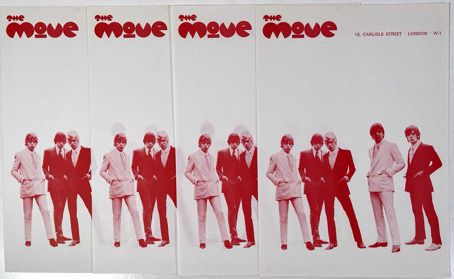 Lot 56 - THE MOVE - ORIGINAL 1967-69 CONCERT CONTRACTS