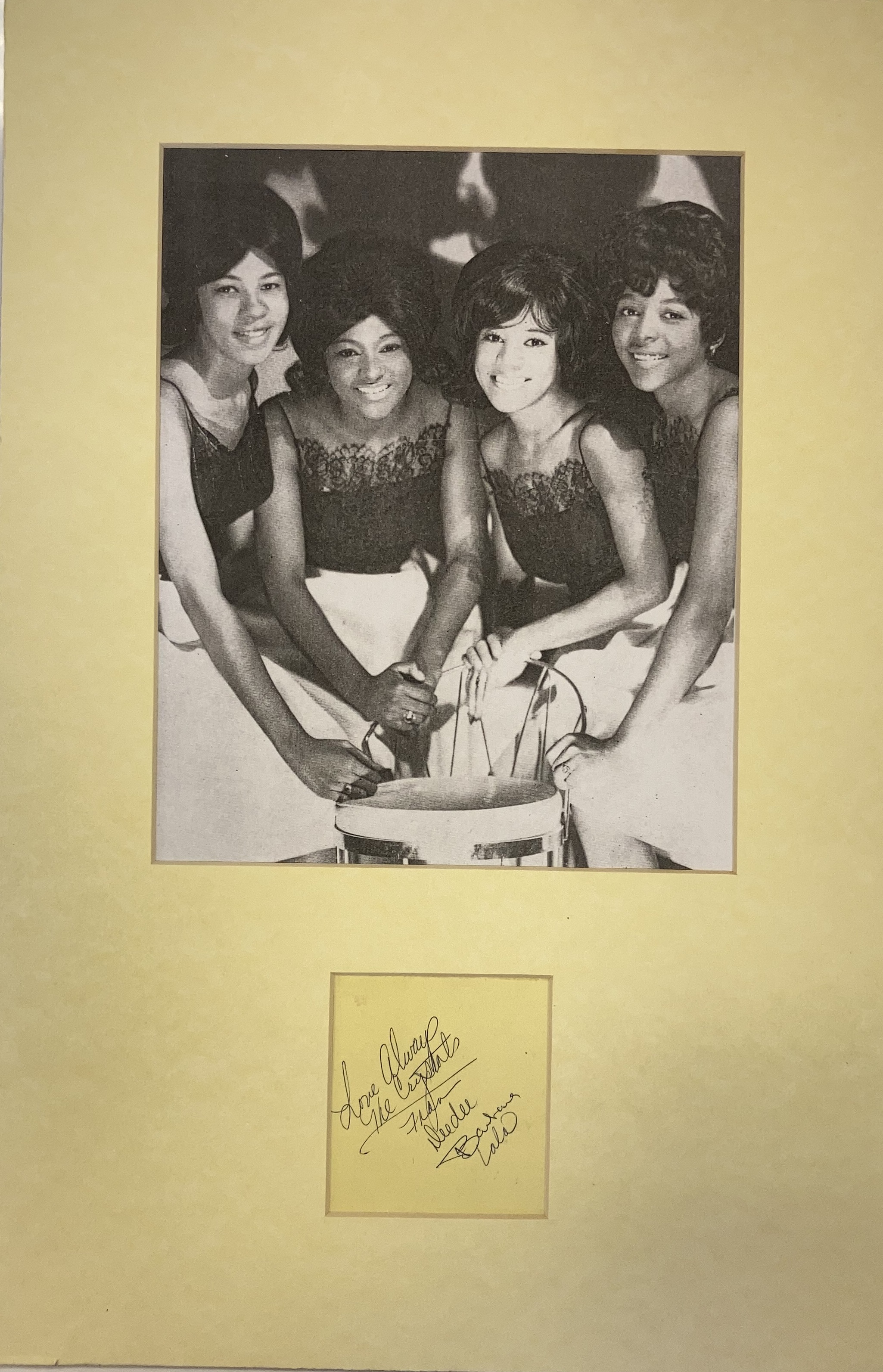 Lot 173 - THE CRYSTAL AUTOGRAPHS