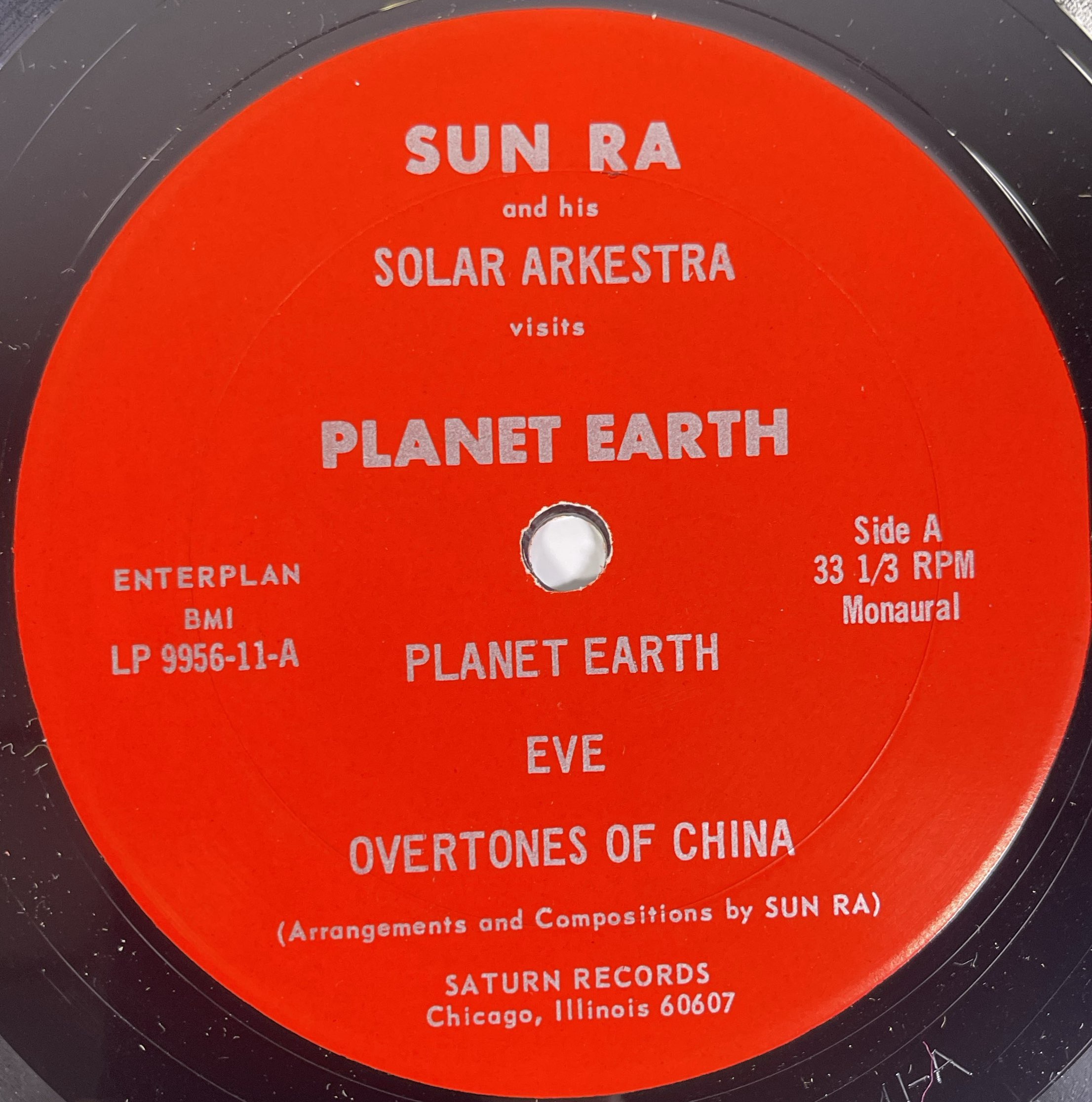 Lot 31 - SUN RA AND HIS SOLAR ARKESTRA - VISTS PLANET