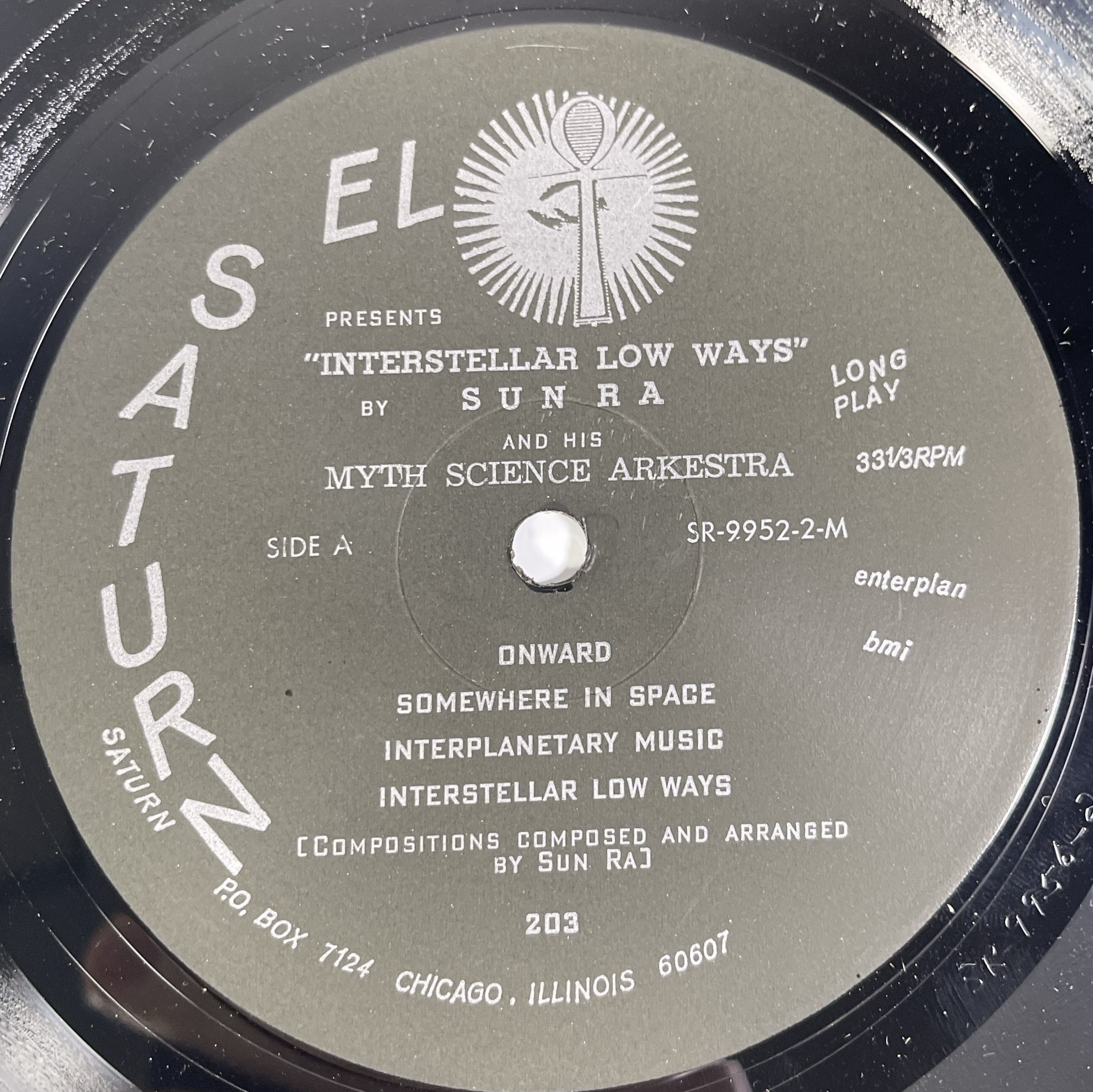 Lot 33 - SUN-RA - INTERSTELLAR LOW WAYS LP (ORIGINAL