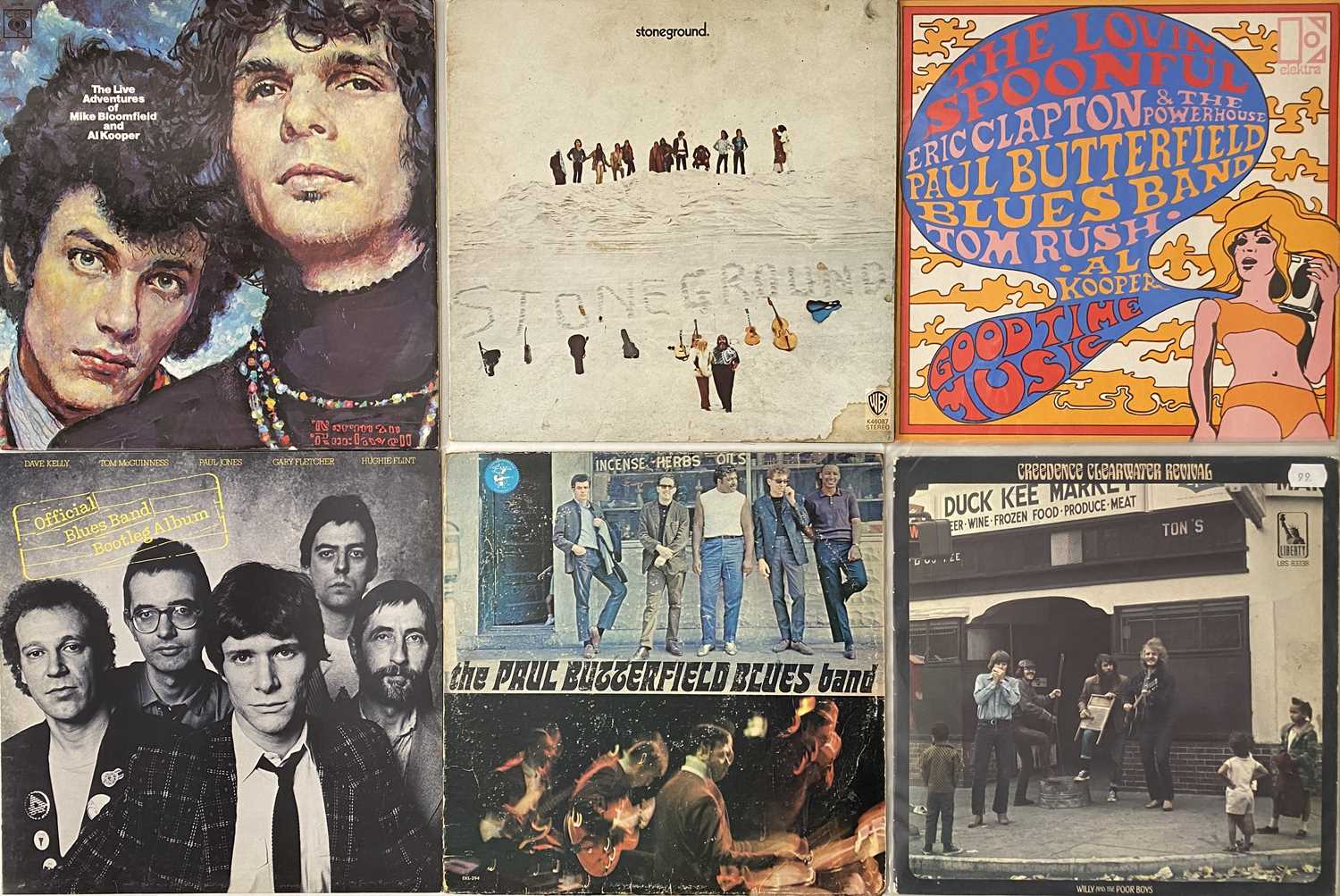 Lot 863 - BLUES ROCK - LP COLLECTION