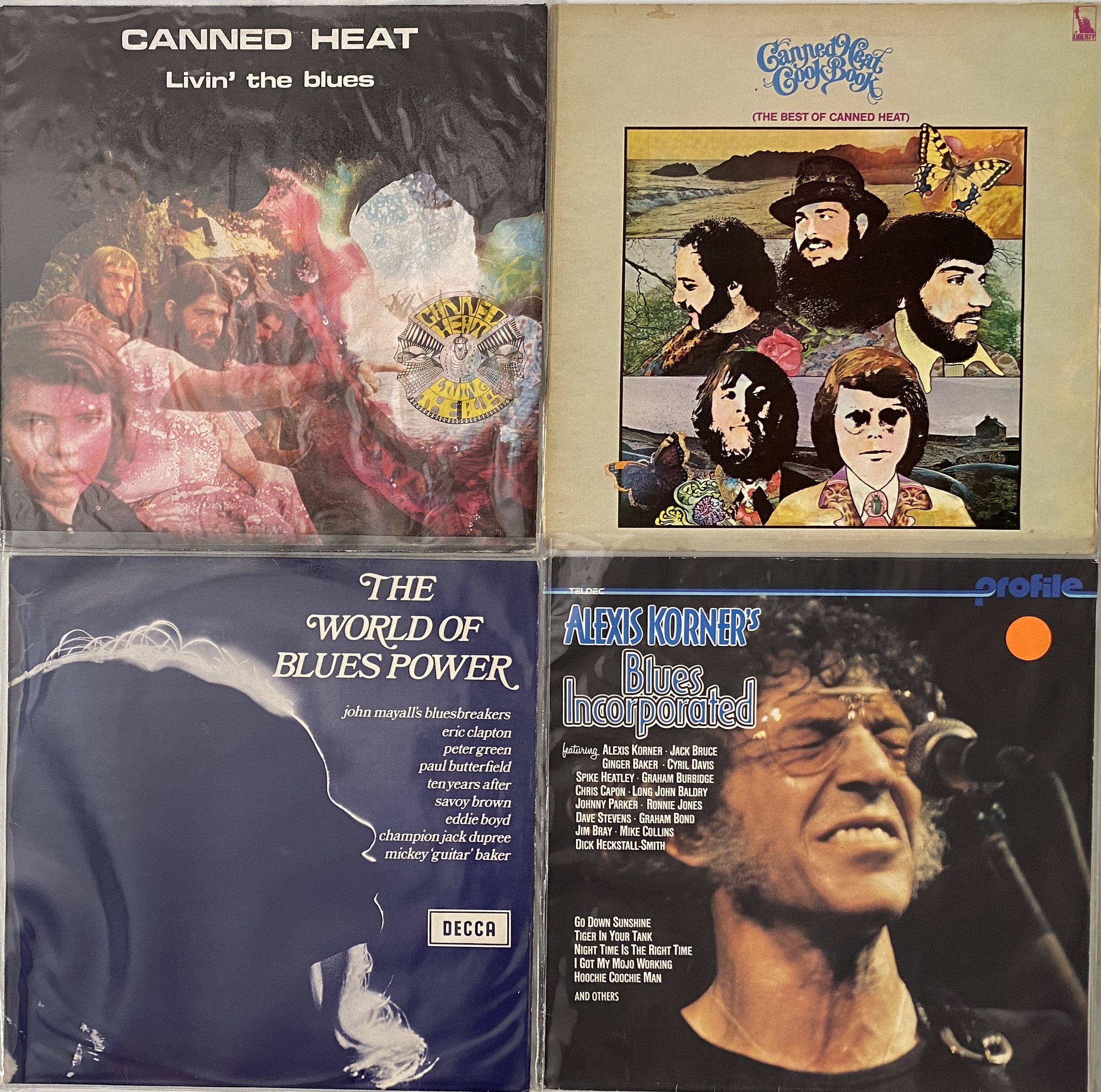 Lot 863 - BLUES ROCK - LP COLLECTION