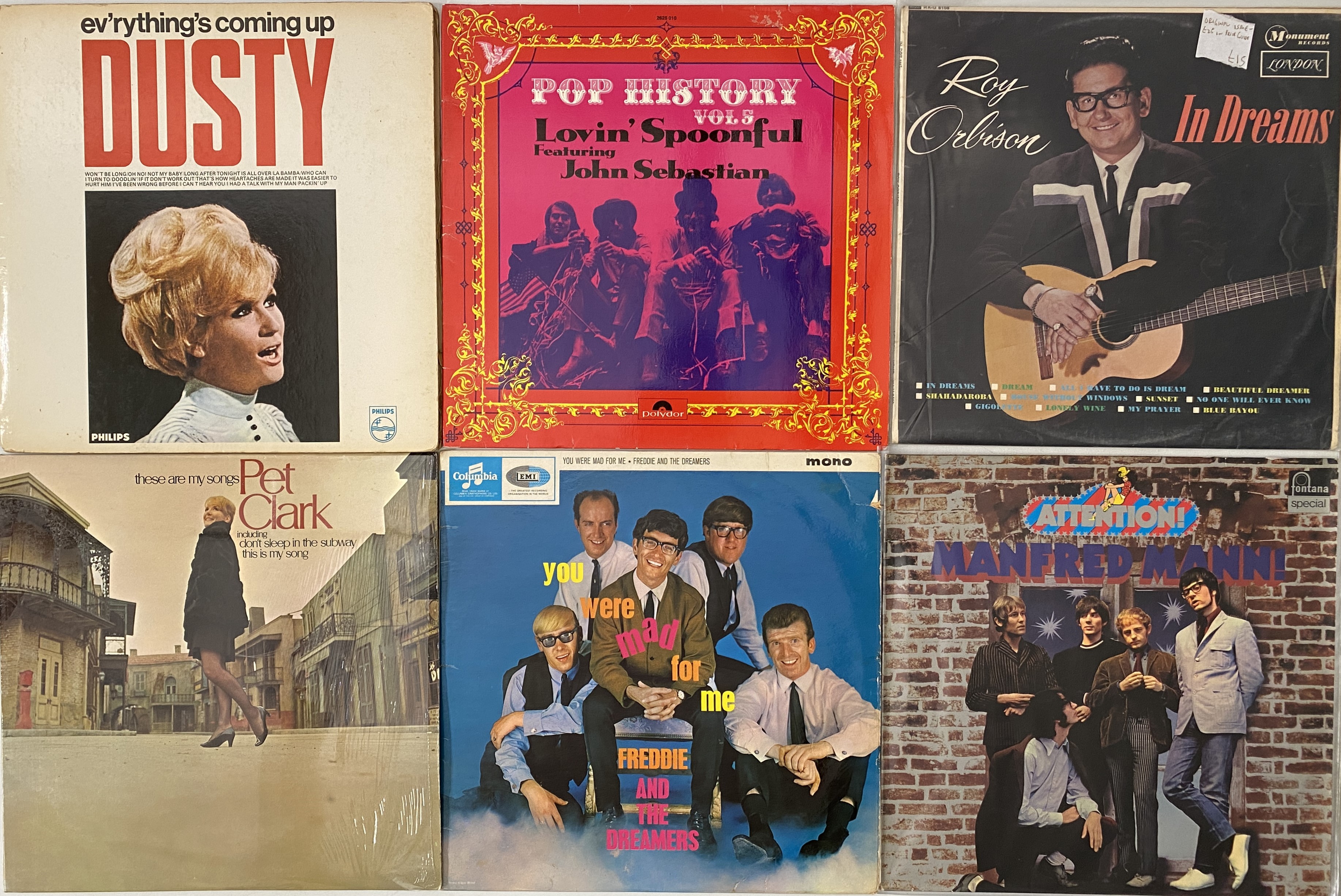 Lot 869 - 60s ARTISTS - LP COLLECTION