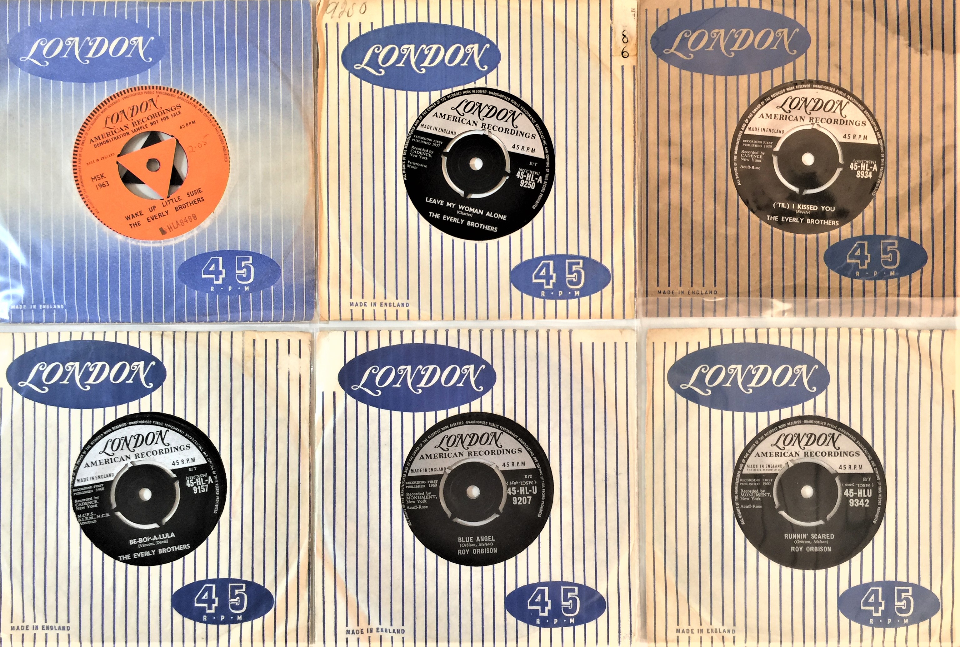 Lot 148 - LONDON RECORDS UK 7'' COLLECTION - CLASSIC