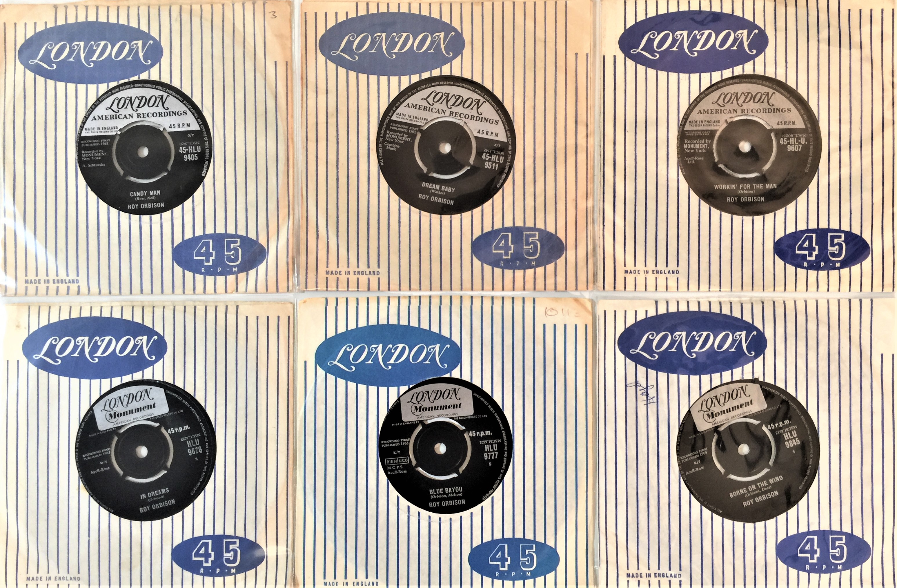 Lot 148 - LONDON RECORDS UK 7'' COLLECTION - CLASSIC