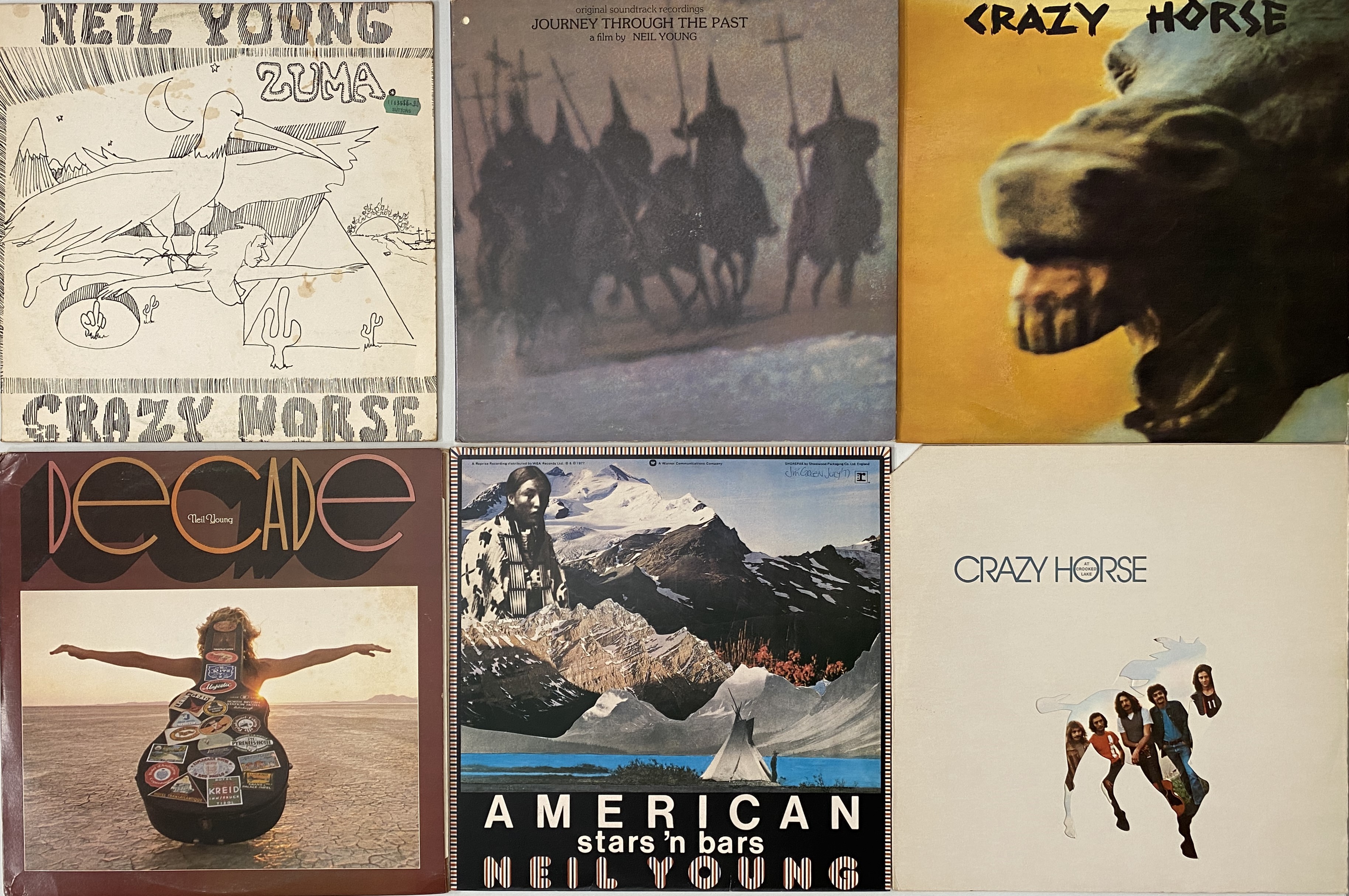 Lot 848 - NEIL YOUNG/CSNY & RELATED - LP COLLECTION