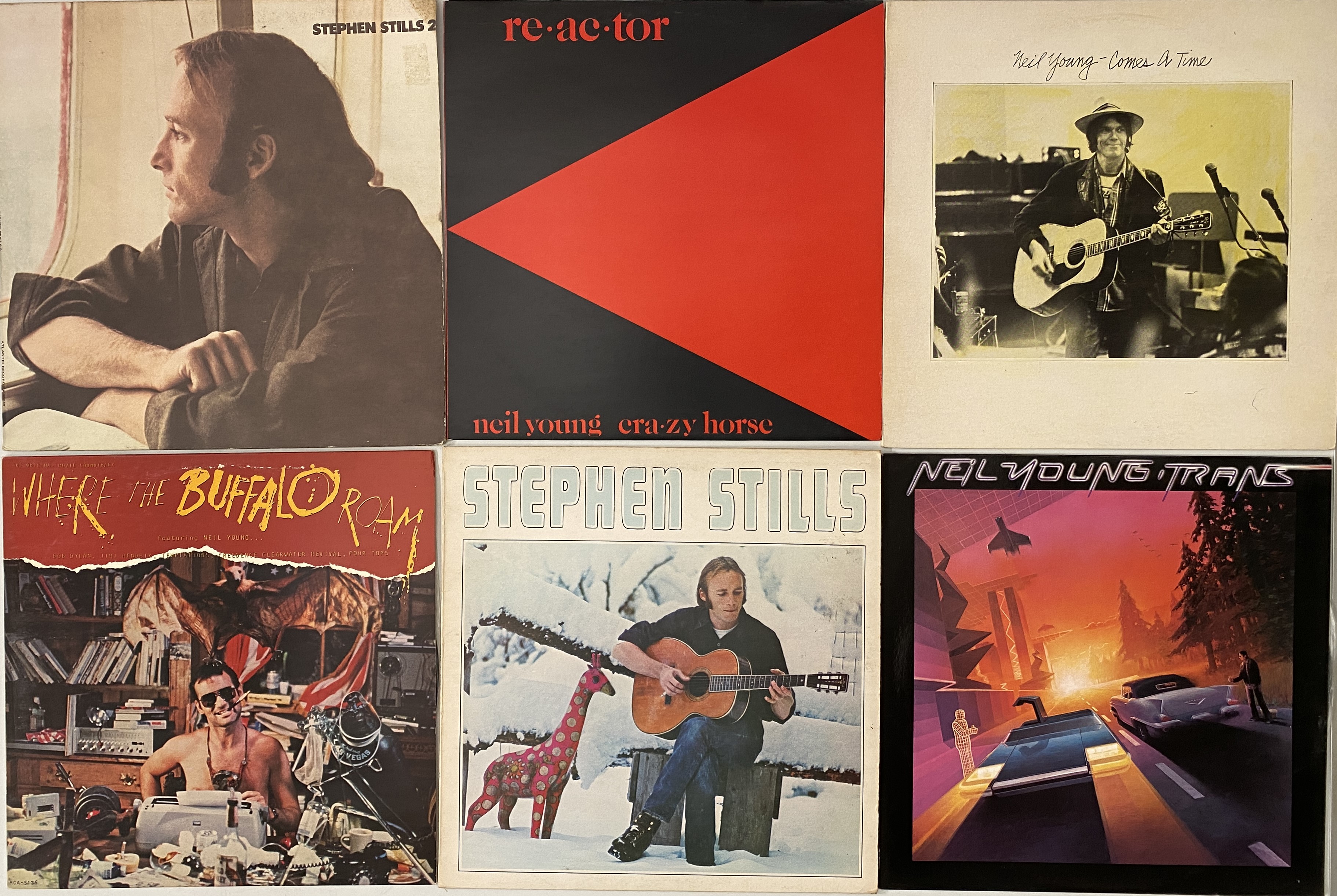 Lot 848 - NEIL YOUNG/CSNY & RELATED - LP COLLECTION