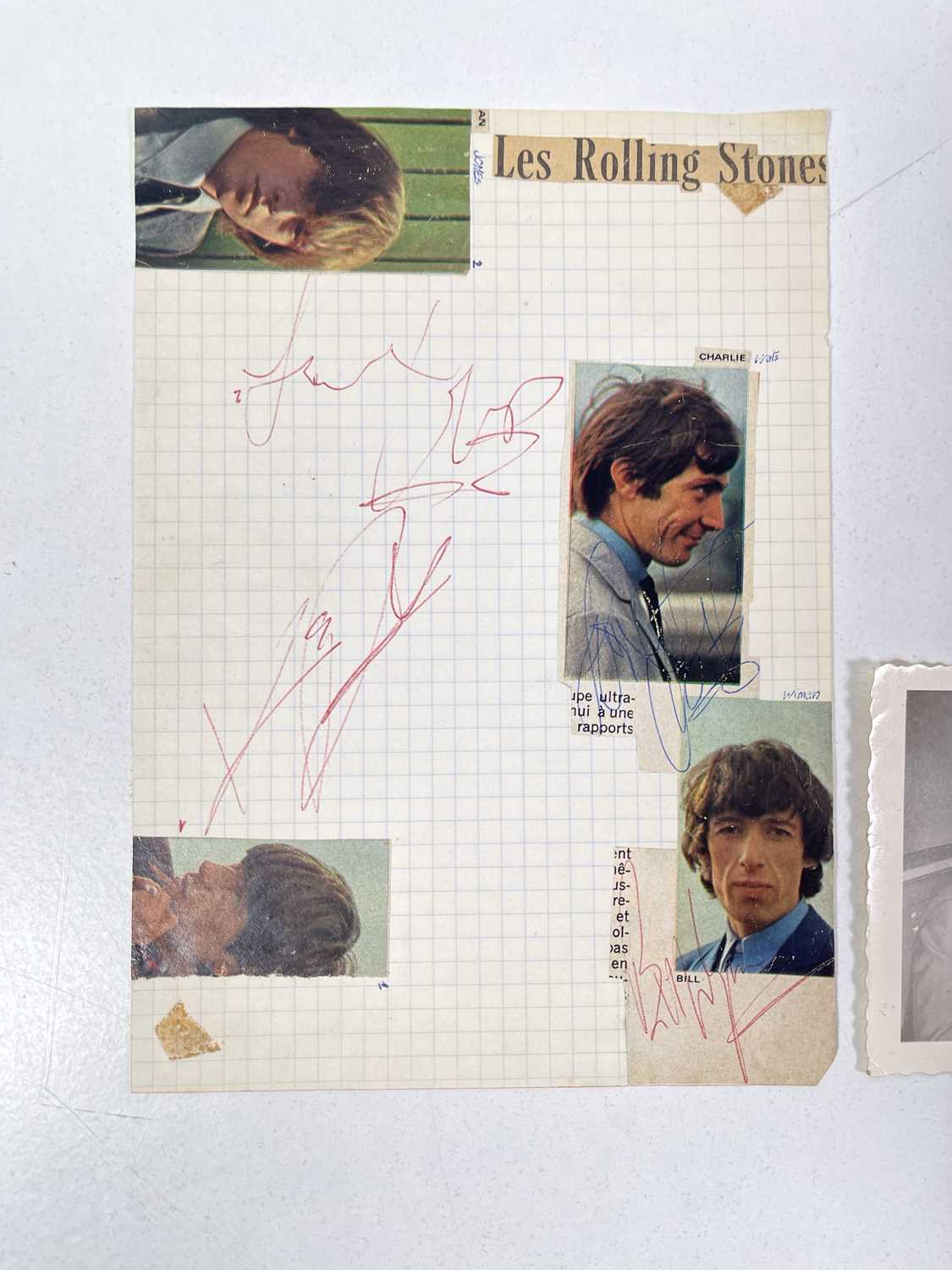 Lot 384 - THE ROLLING STONES - SIGNATURES INC ORIGINAL
