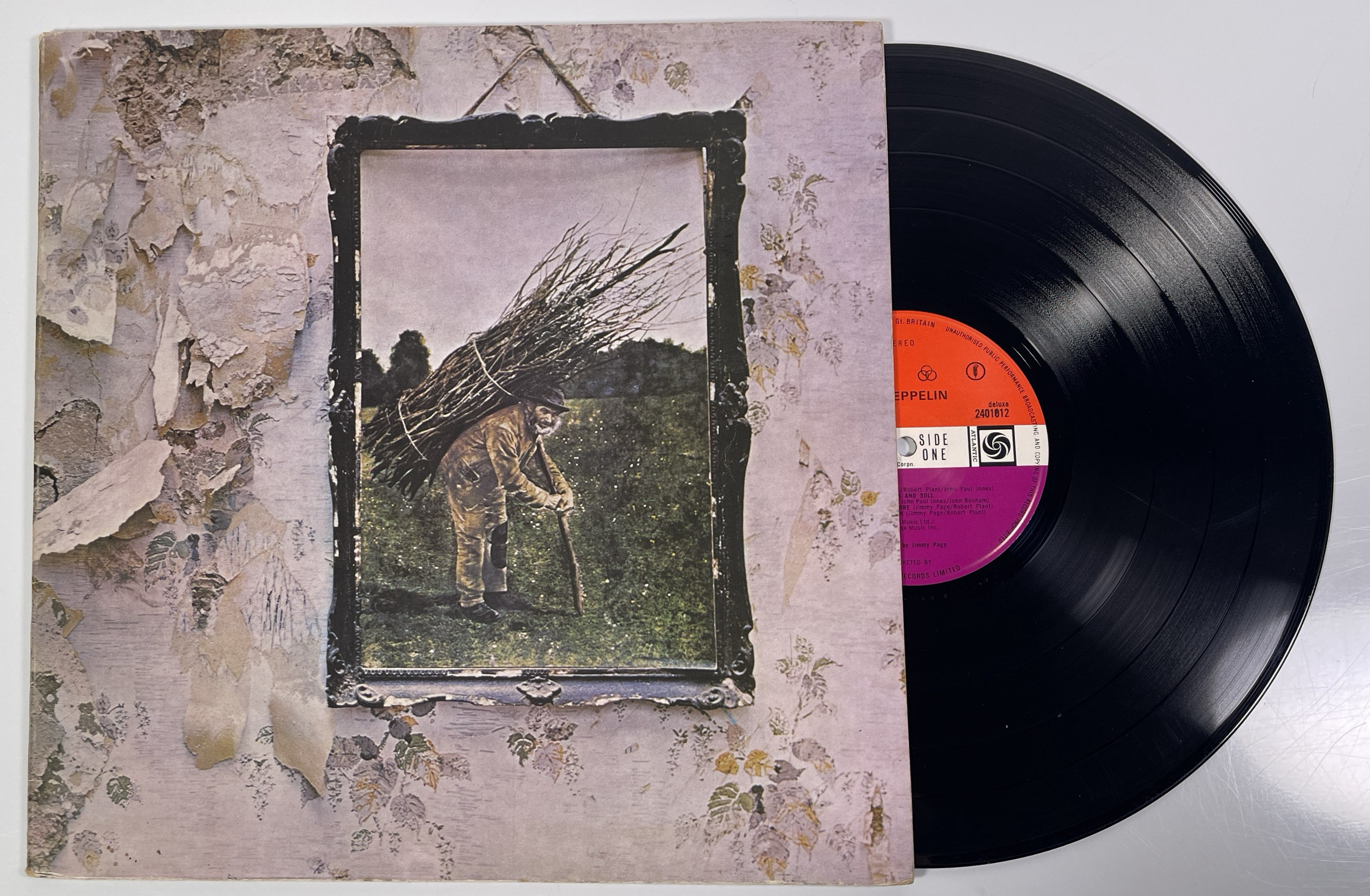 Lot 62 - LED ZEPPELIN - 'IV' LP (FIRST UK COMMERCIAL