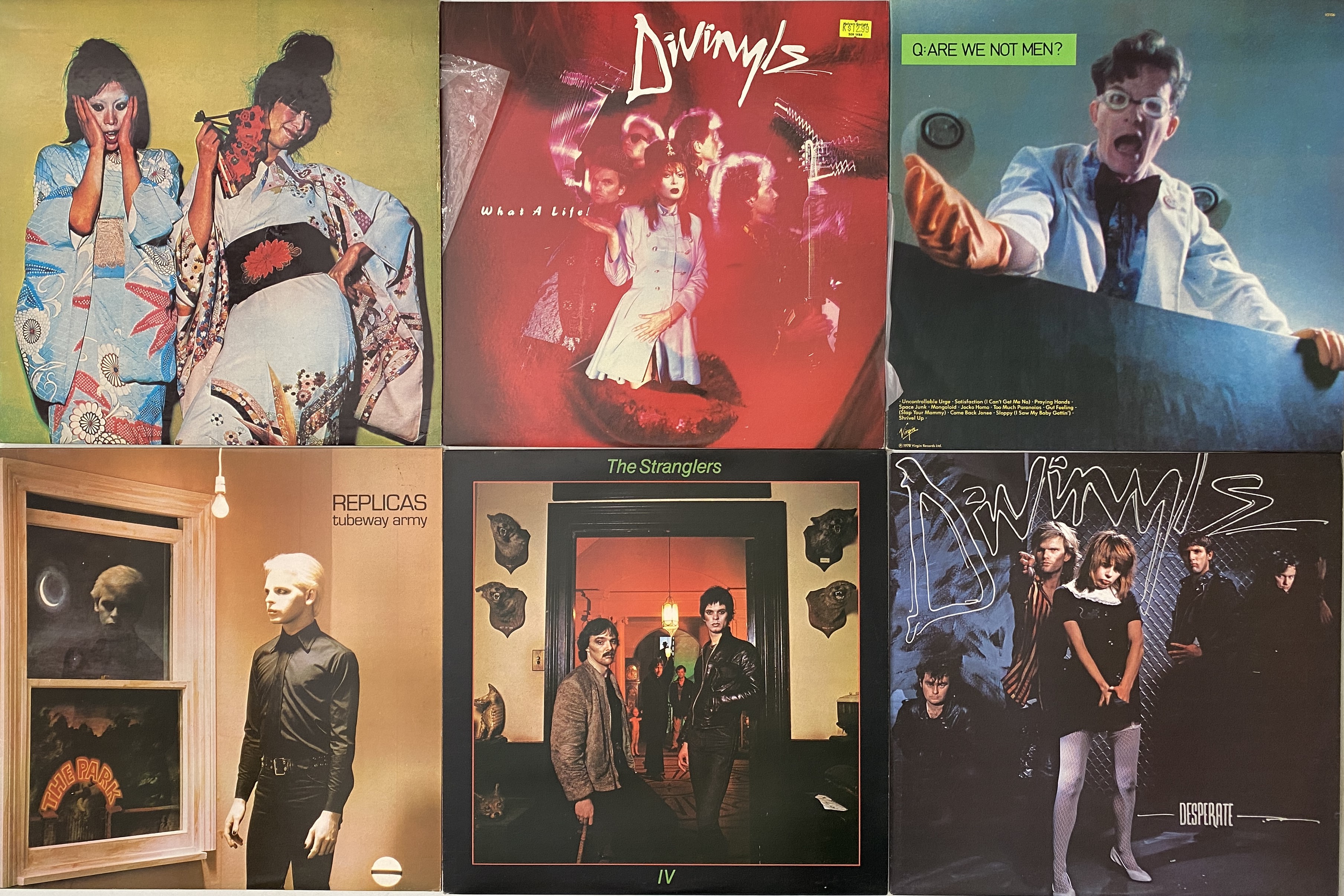 Lot 855 - NEW WAVE/PUNK/ALT - LPs