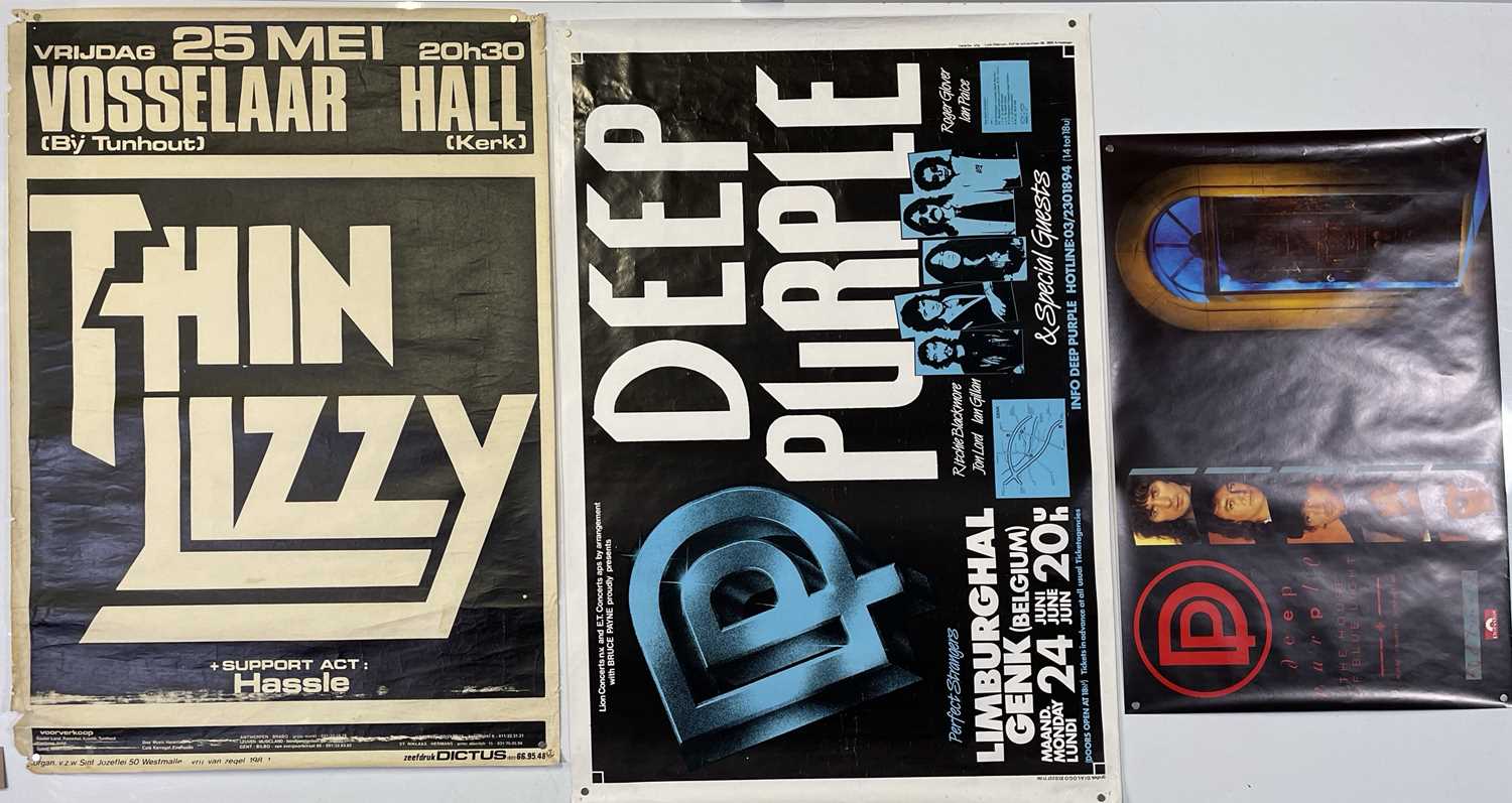 Lot 245 - DEEP PURPLE / THIN LIZZY CONCERT / PROMO