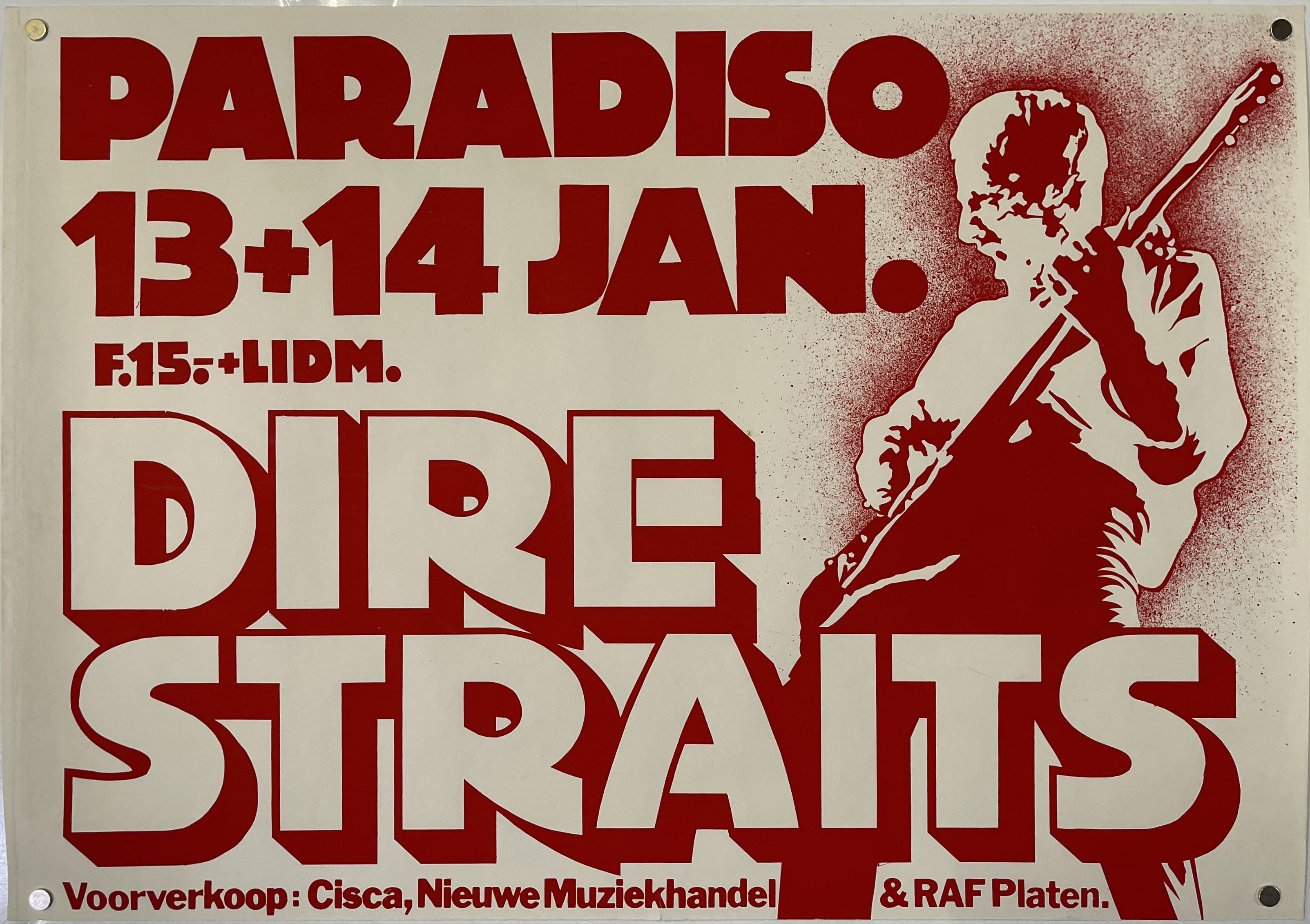 Lot 247 - DIRE STRAITS - MARTIN KAYE DESIGNED 1981