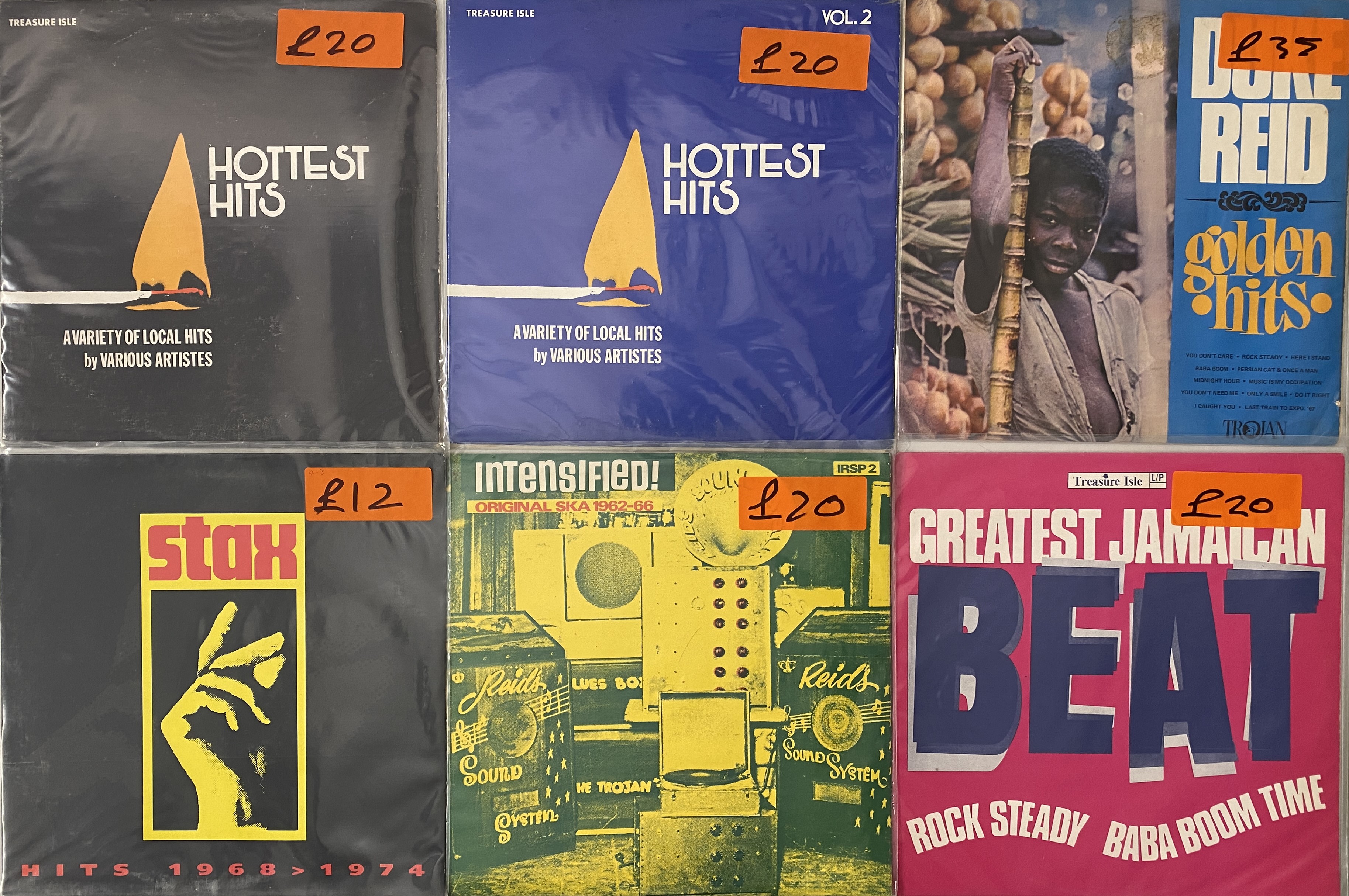 Lot 878 - REGGAE - COMPILATIONS - LP COLLECTION