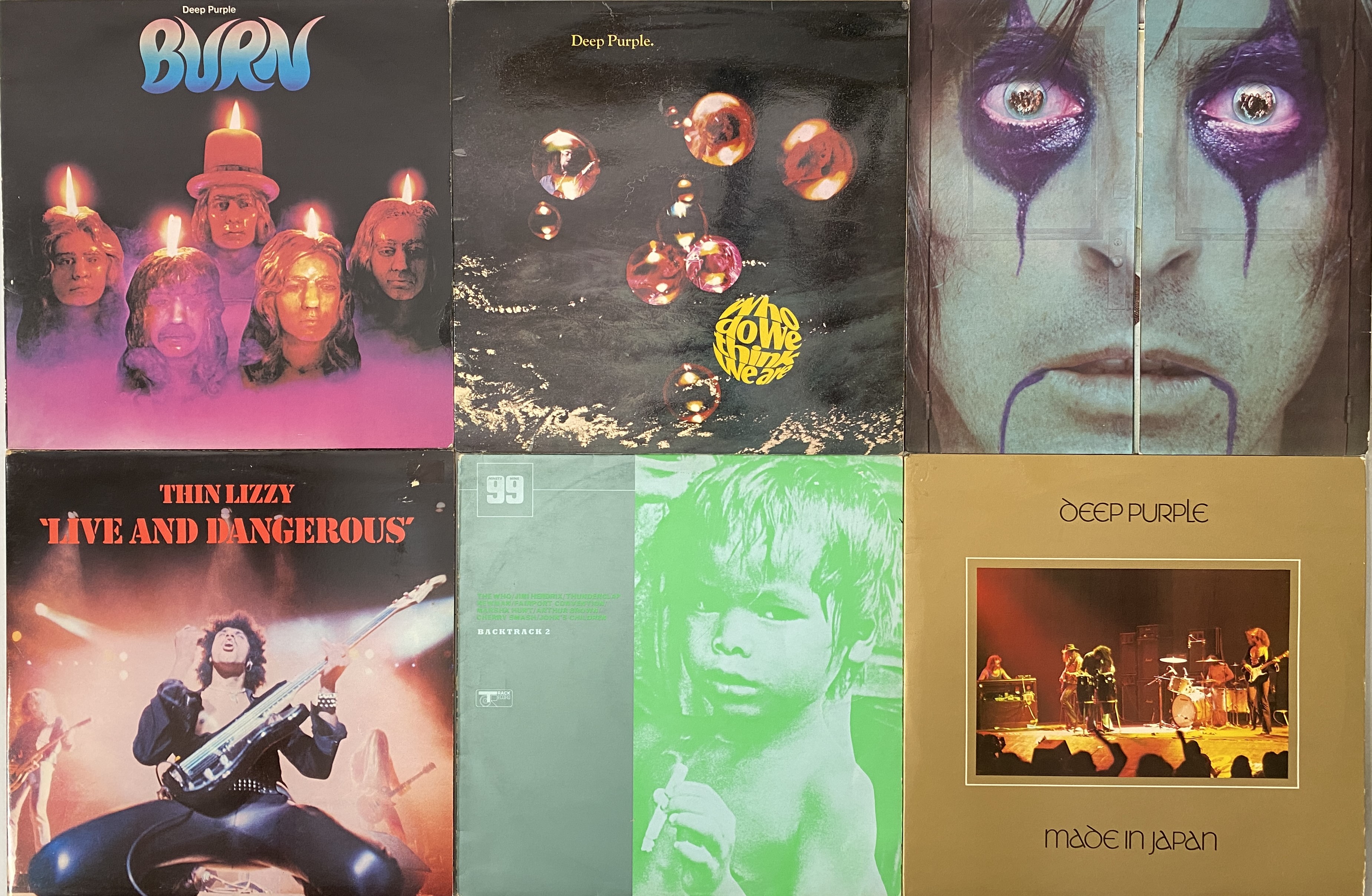 Lot 892 - ROCK ICONS - LP COLLECTION