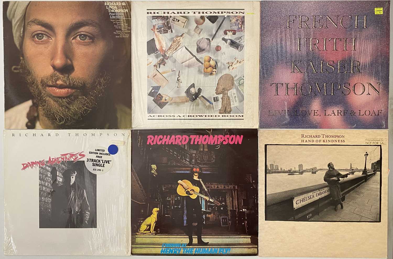 Lot 938 - RICHARD THOMPSON - ARCHIVE LP/ 12"