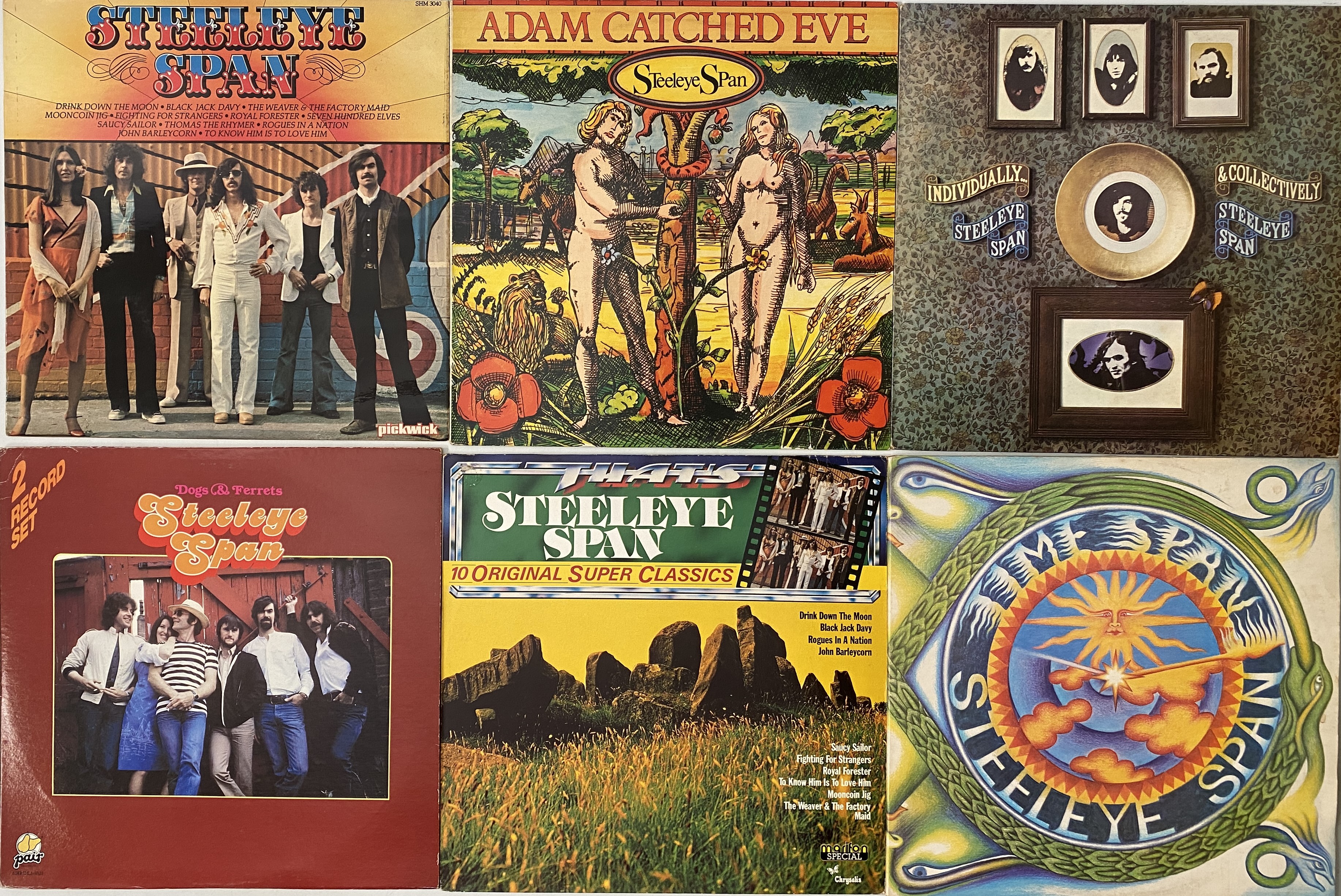 Lot 940 - STEELEYE SPAN AND RELATED - LP COLLECTION