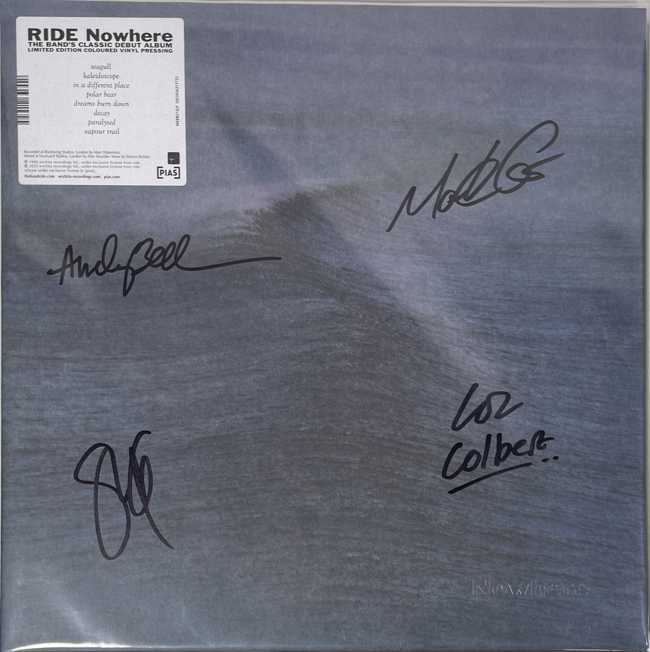 Lot 502 - RIDE - SIGNED LPS AND ITINERARIES.