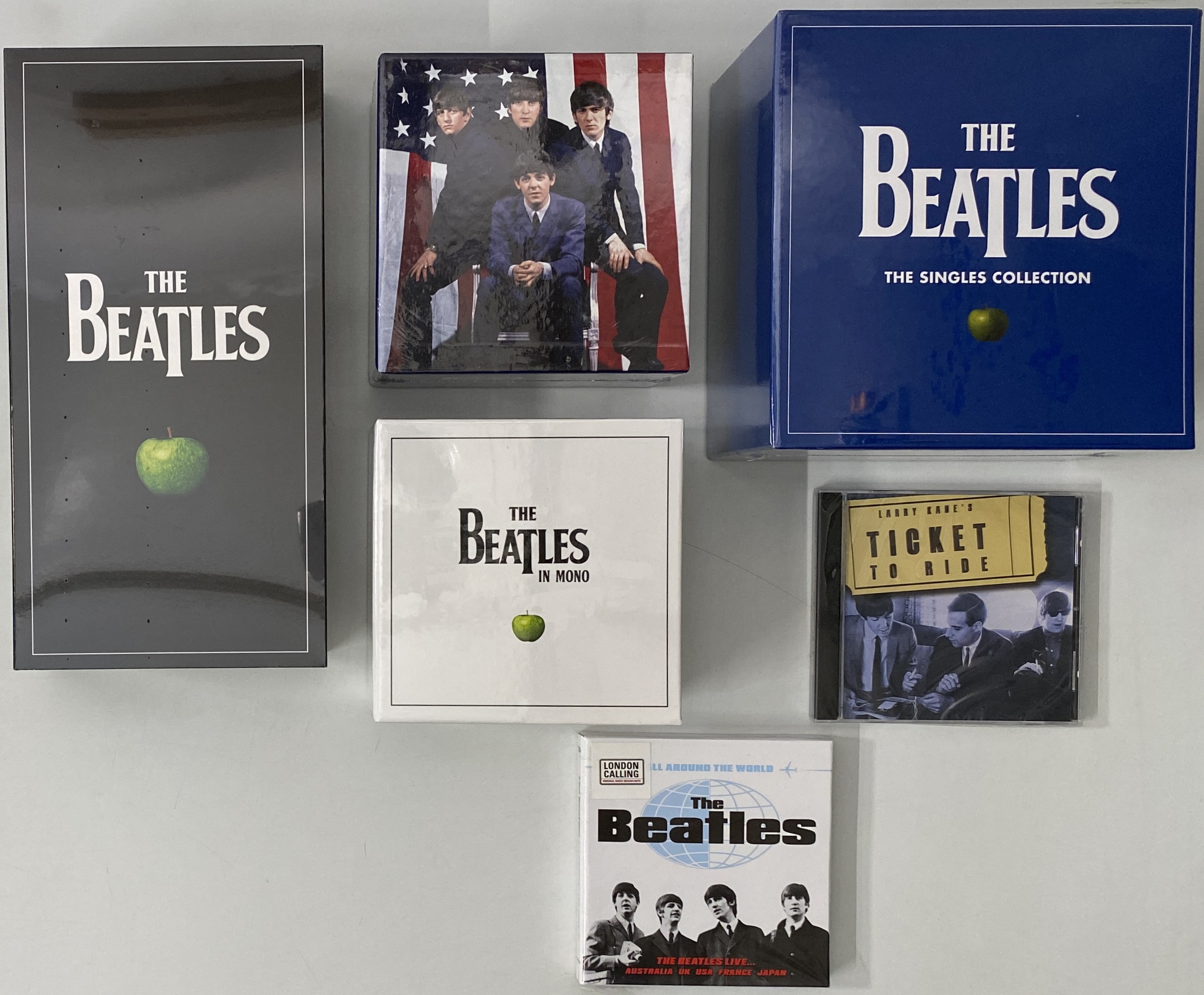 Lot 950 - THE BEATLES AND RELATED CD/ DVD BOX SETS