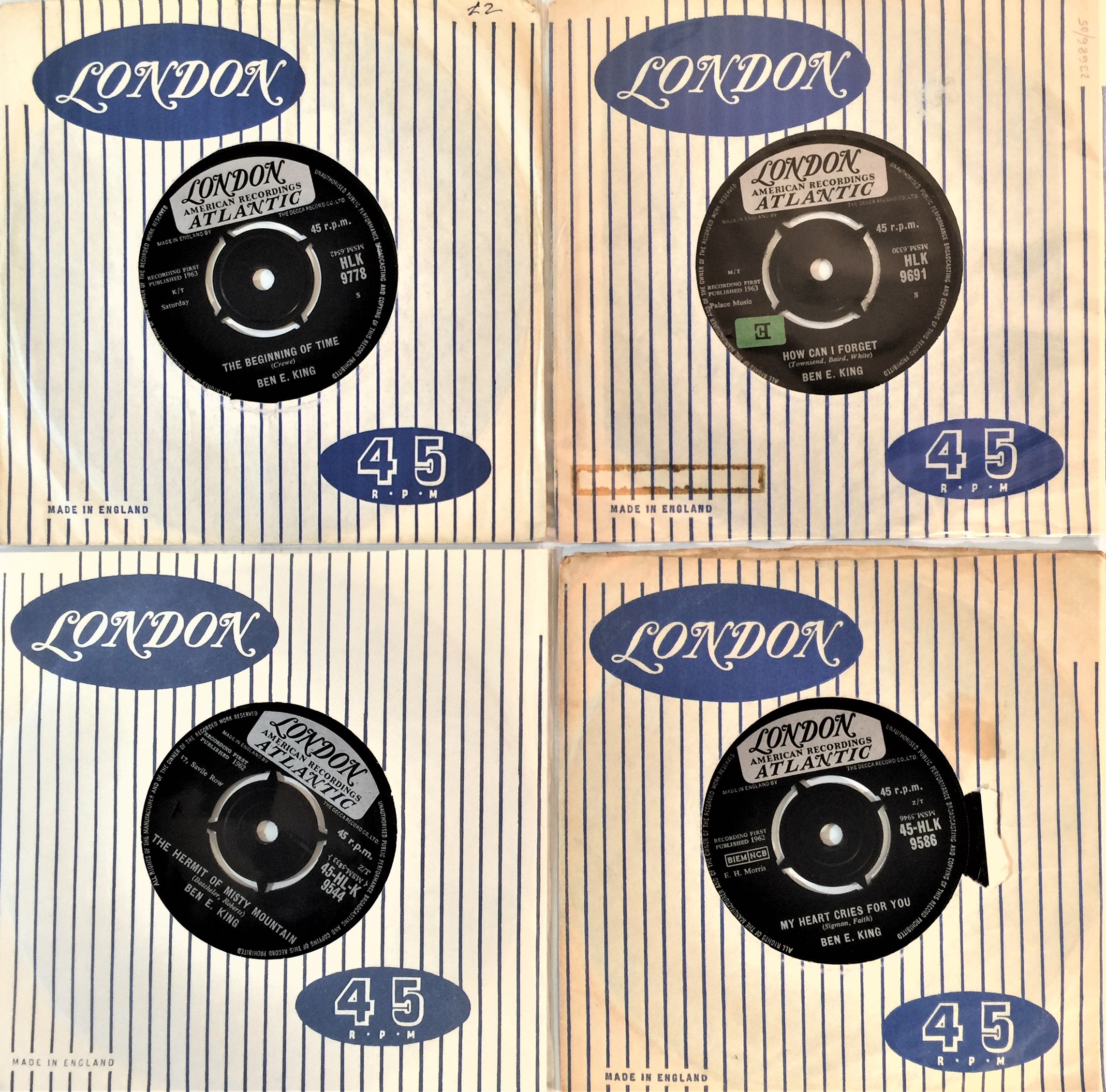 Lot 150 - LONDON RECORDS 7'' COLLECTION
