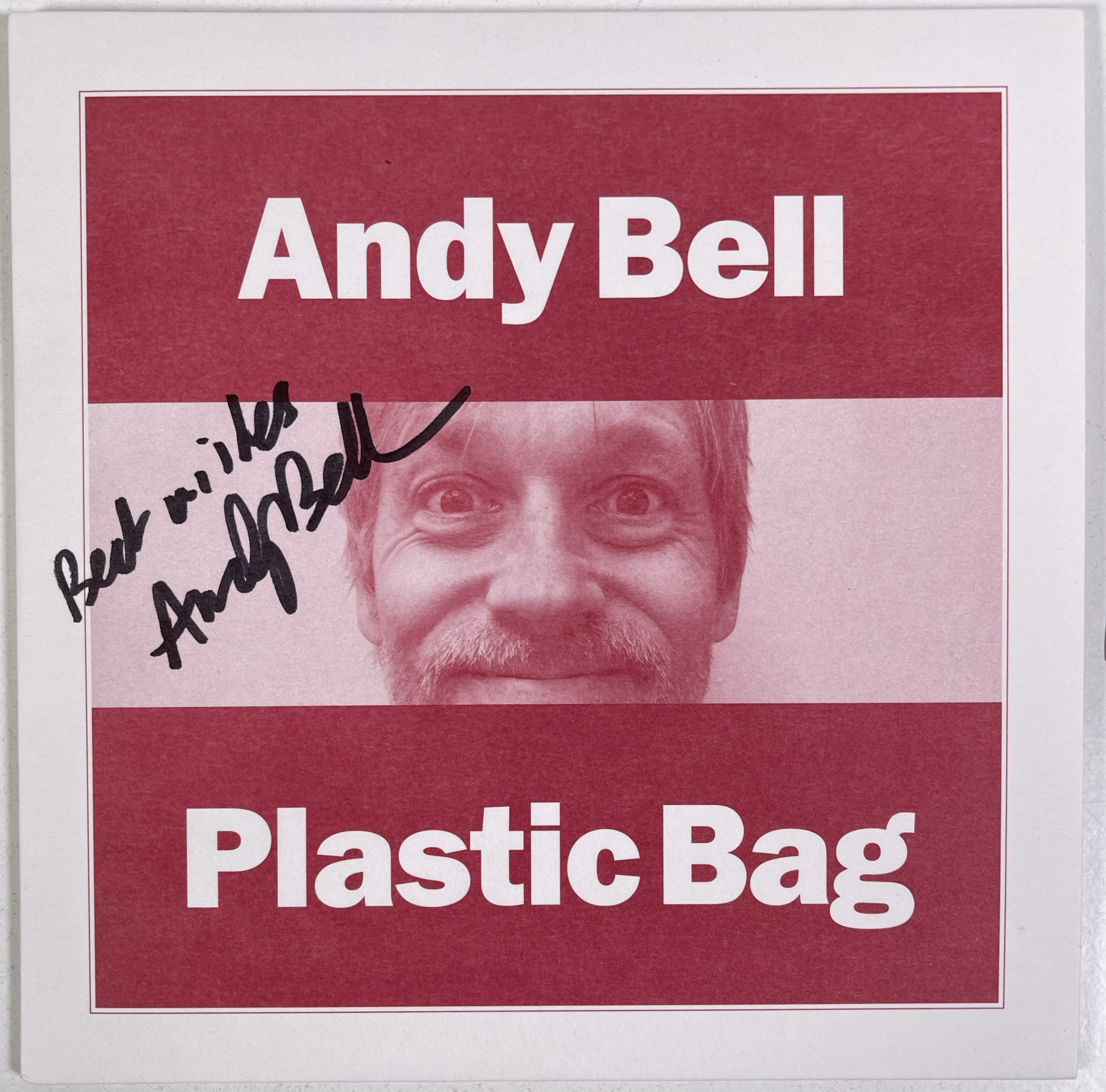 Lot 532 - OASIS - ANDY BELL SIGNED ITEMS AND