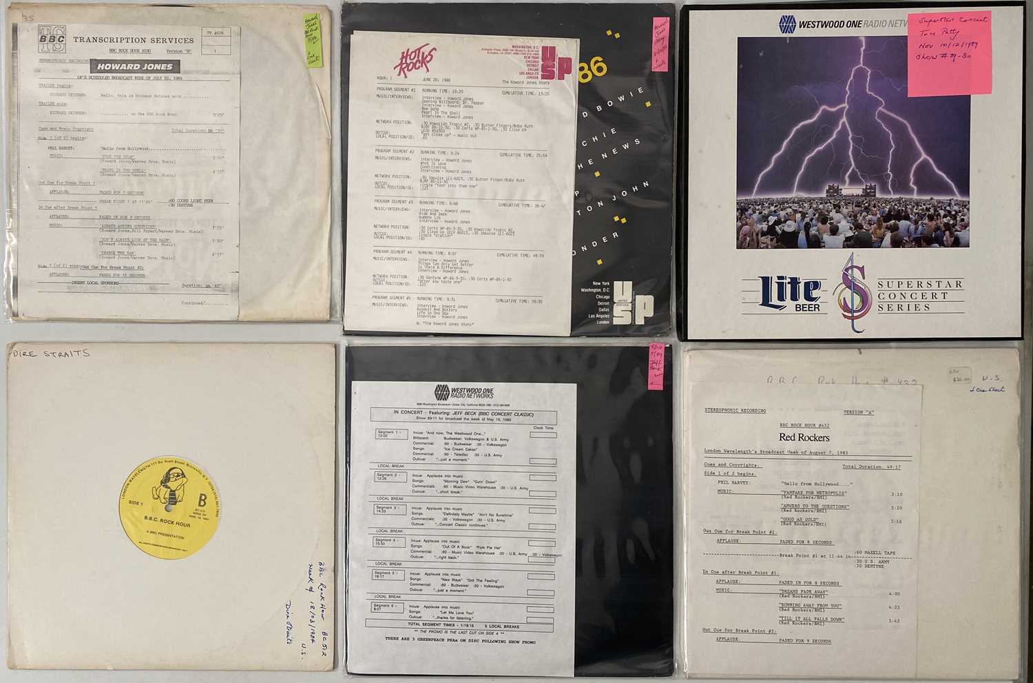 Lot 1056 - CLASSIC ROCK - RADIO BROADCASTS - LPs Lot 1056 - CLASSIC ROCK - RADIO BROADCASTS - LPs